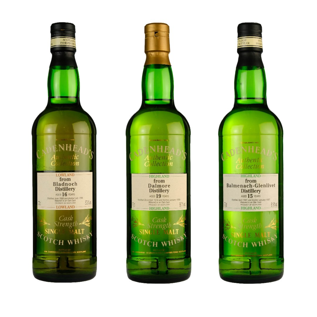 W. M. Cadenhead's Independent Single Malt Whisky Bottlers – Whisky ...