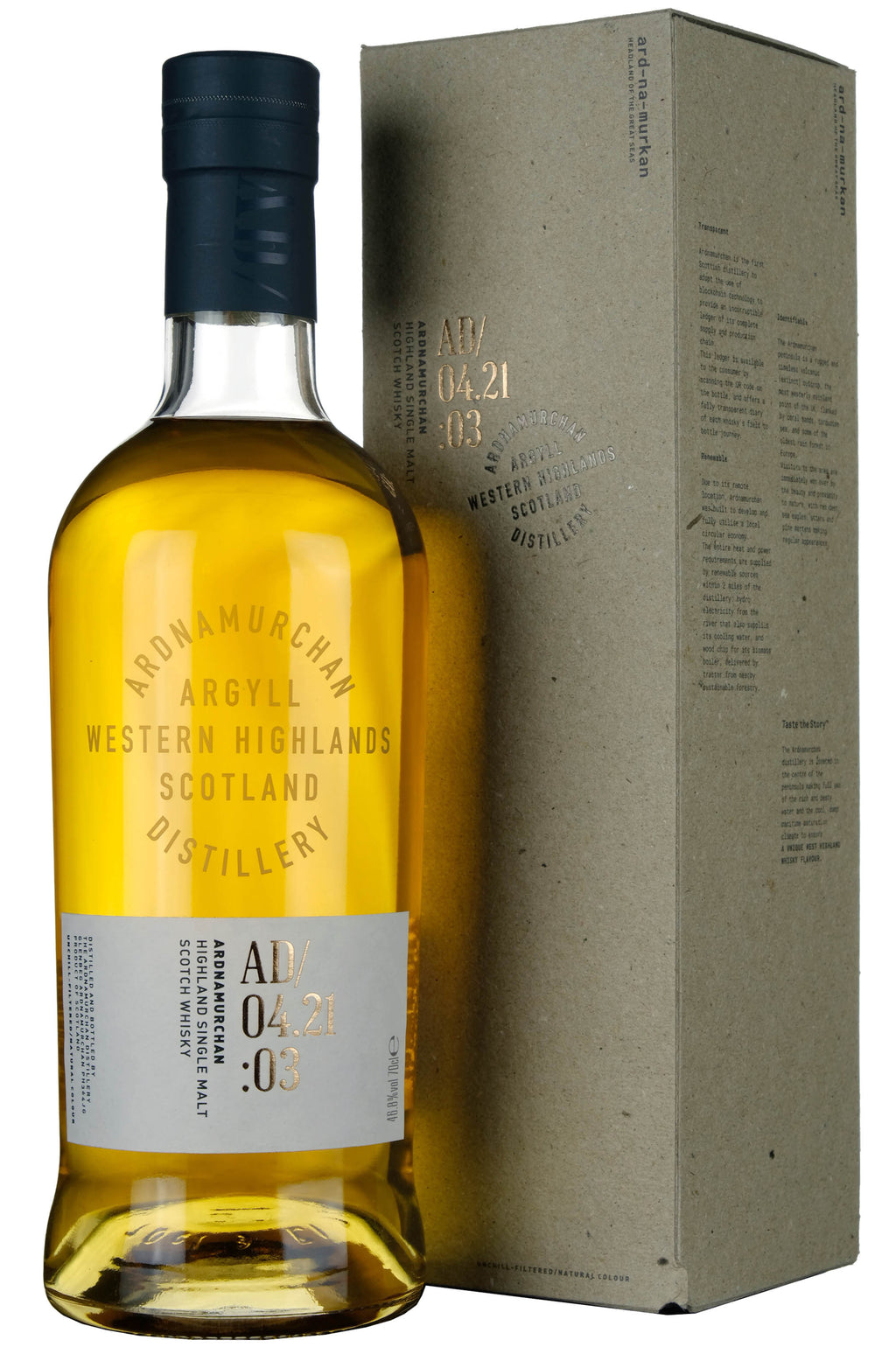 Ardnamurchan AD/04.21:03 Bottled 2021 - Whisky-Online Shop