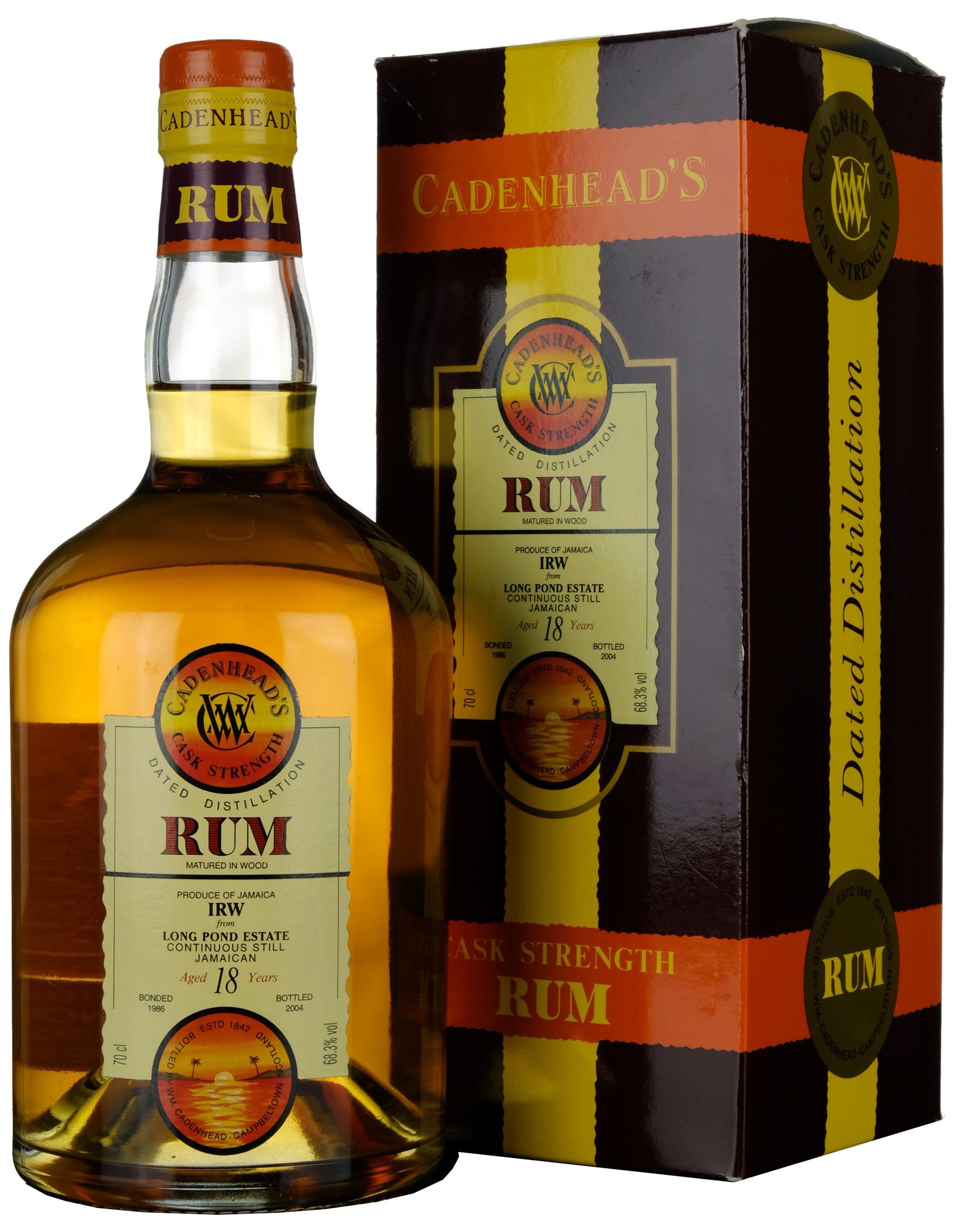 IRW Long Pond Jamaican Rum | 18 Year Old | Cadenhead's - Whisky-Onlin ...