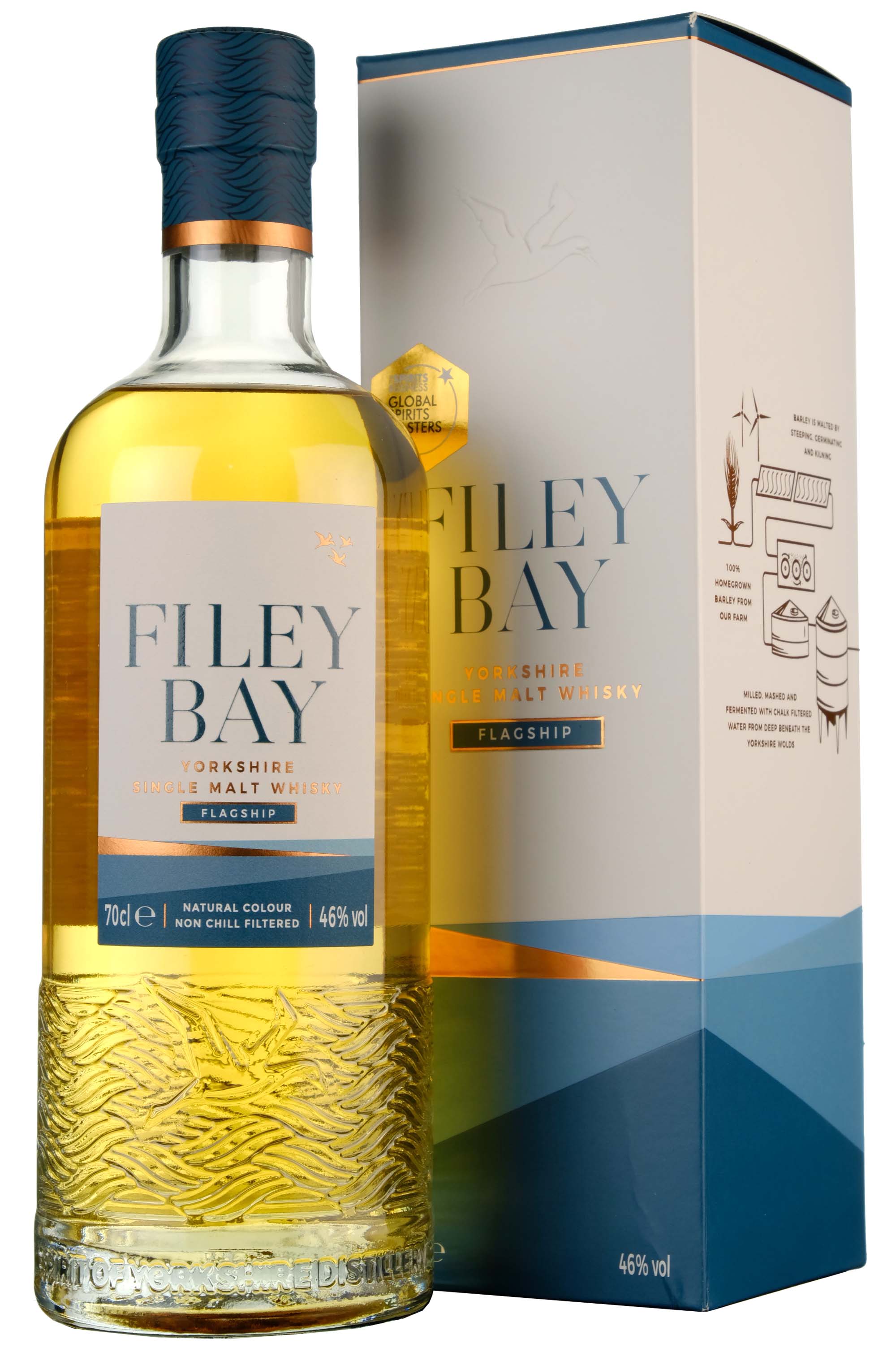 Filey Bay Flagship Single Malt English Whisky - Whisky-Online Shop