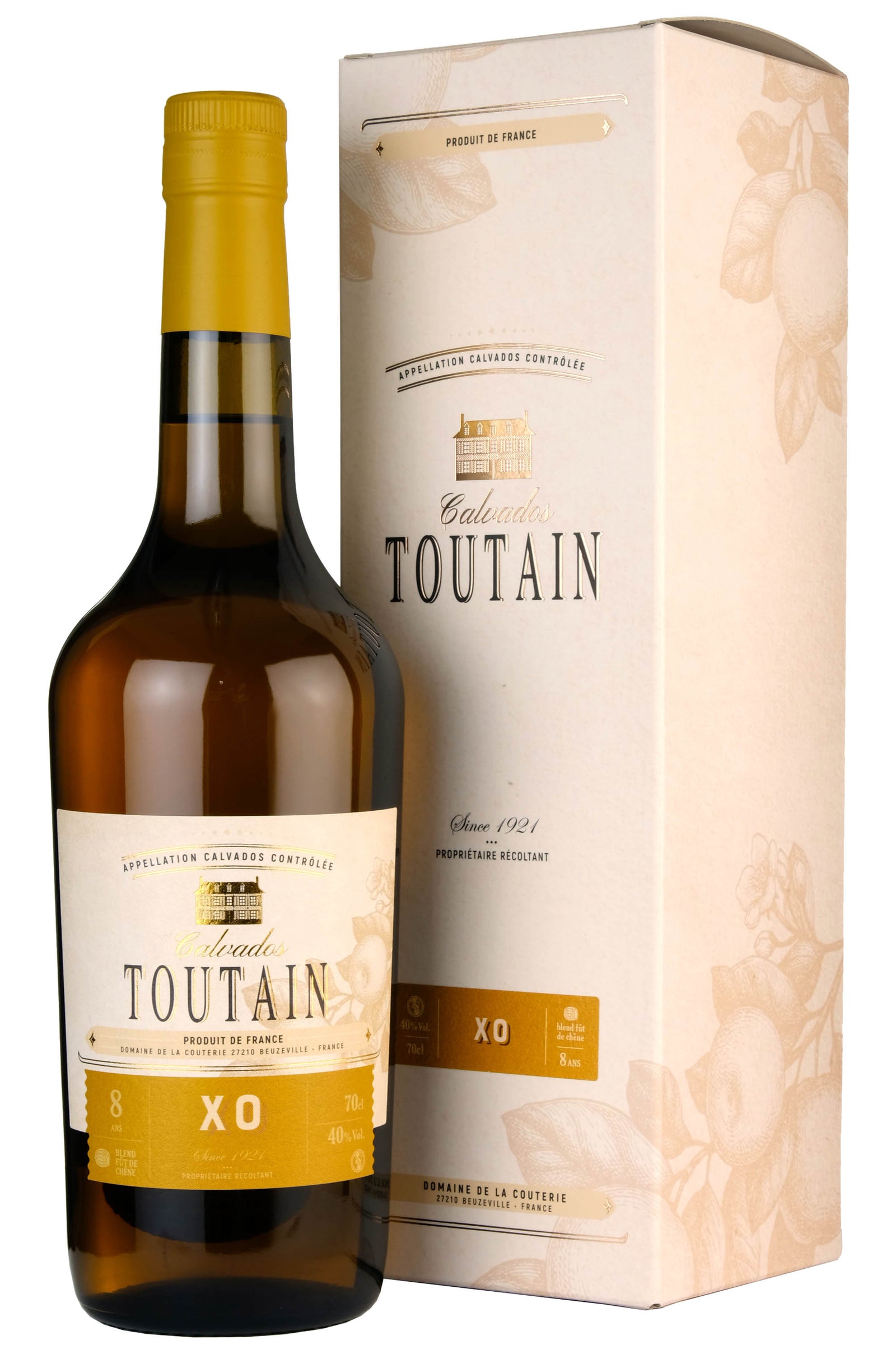 Toutain XO 8 Year Old Calvados - Whisky-Online Shop
