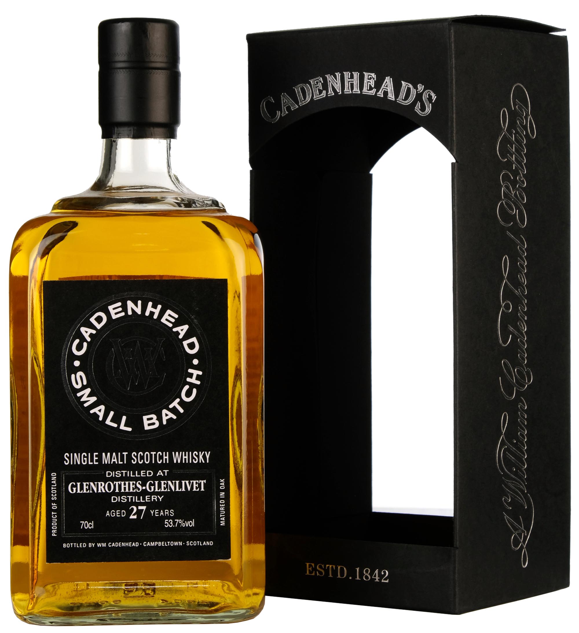 Glenrothes 1989 27 Year Old Cadenhead's - Whisky-Online Shop