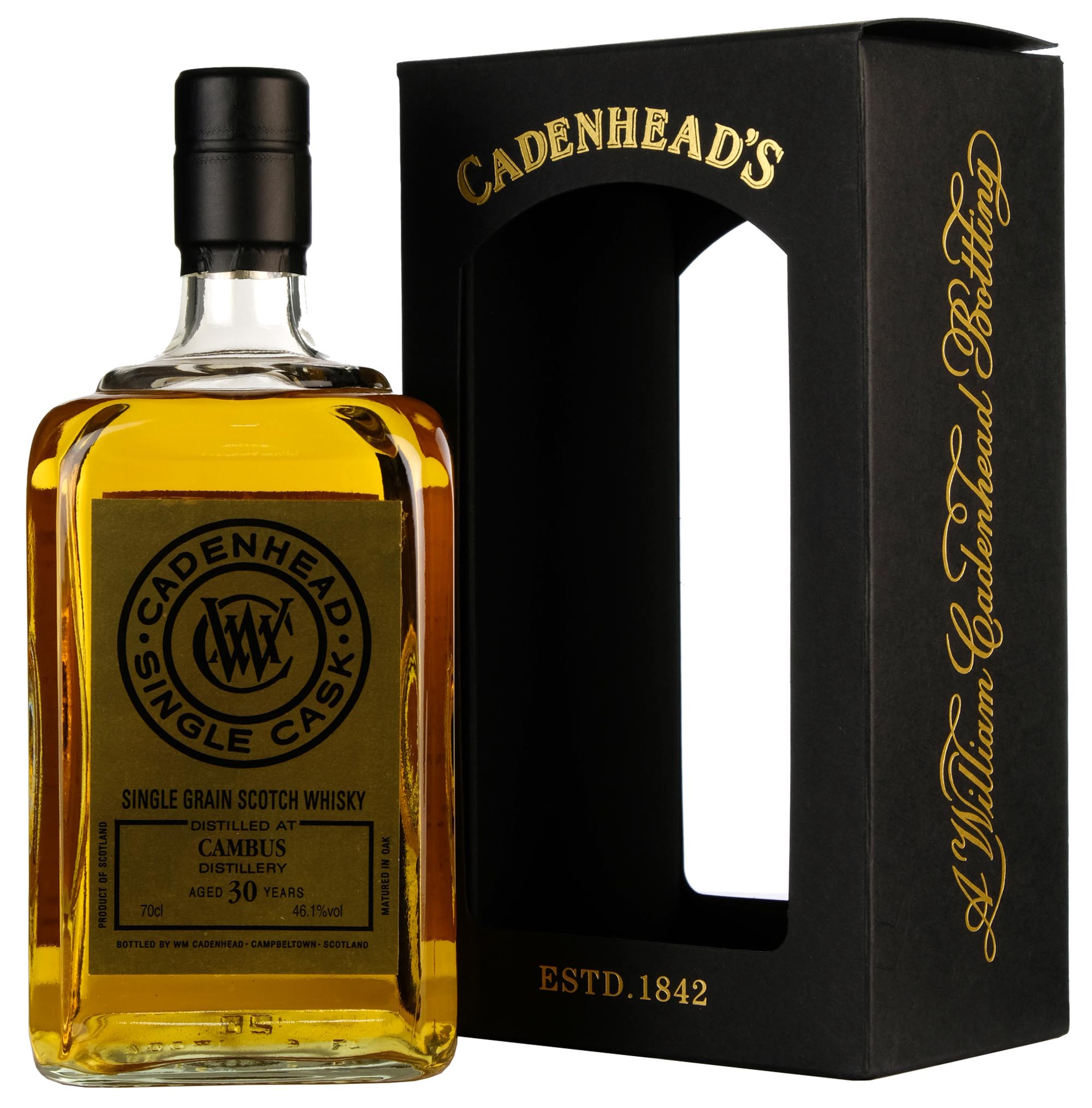 Cambus 1988 30 Year Old Cadenhead's Gold Label - Whisky-Online Shop