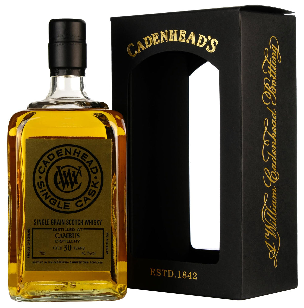 W. M. Cadenhead's Independent Single Malt Whisky Bottlers – Whisky ...