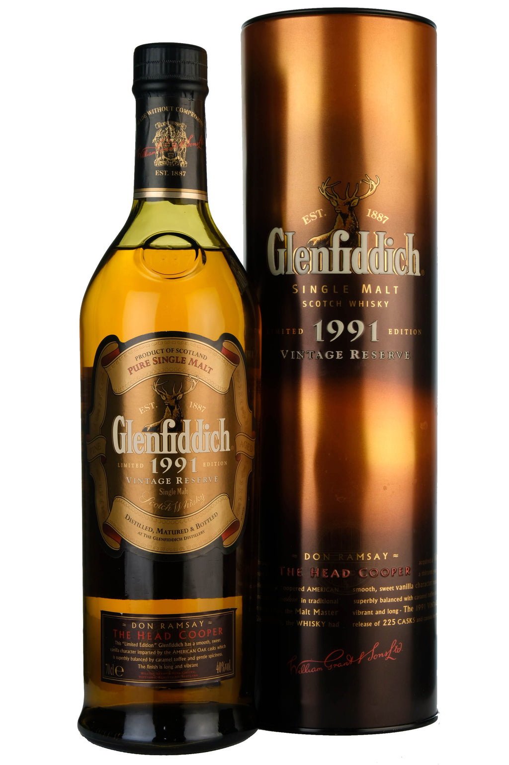 Glenfiddich 1991-2004 Don Ramsay 30th Anniversary - Whisky-Online Shop