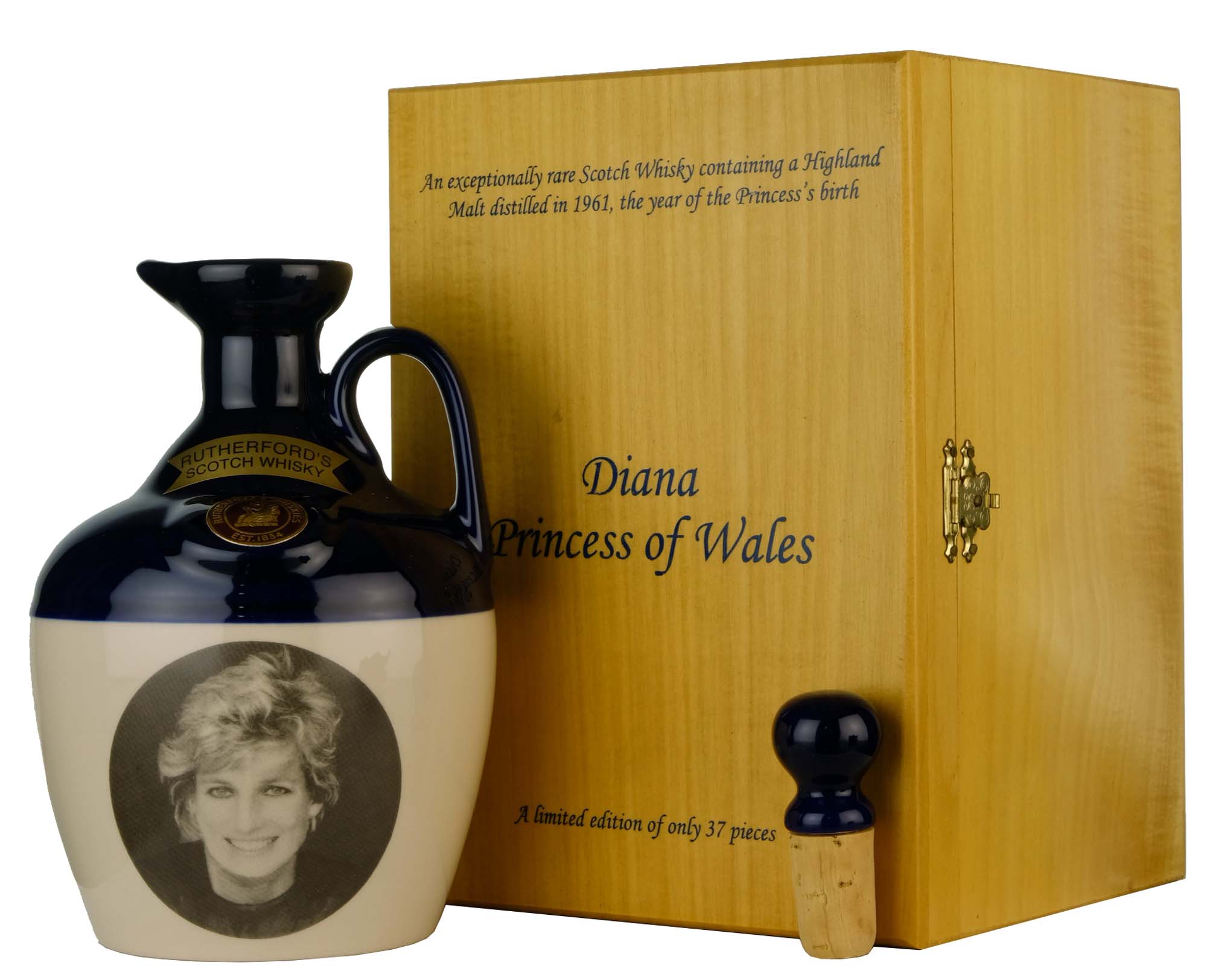 Rutherford's 1961 Highland Malt Princess Diana Whisky-Online – Whisky ...