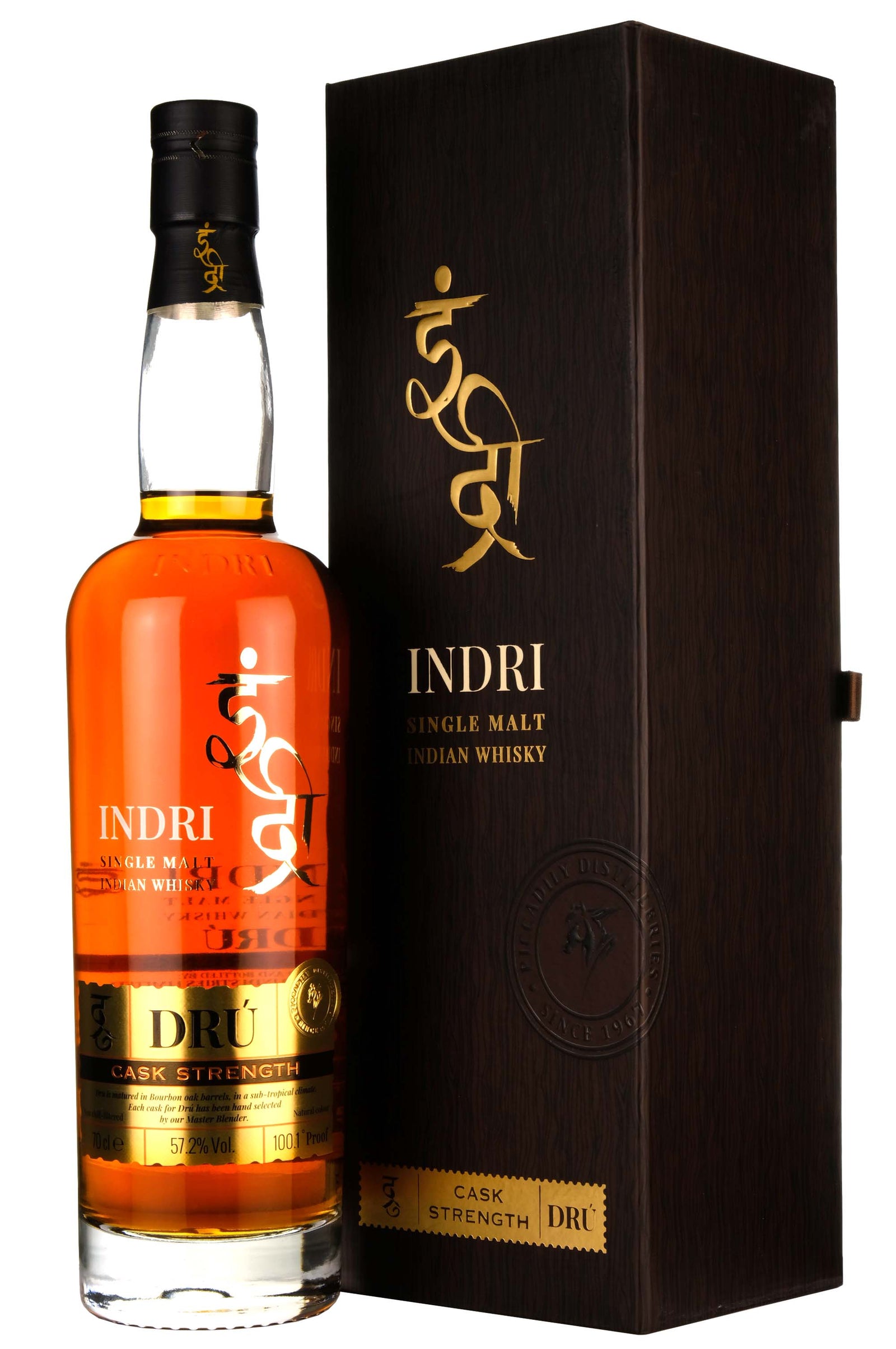 Indri Dru Cask Strength | Single Malt Indian Whisky - Whisky-Online Shop