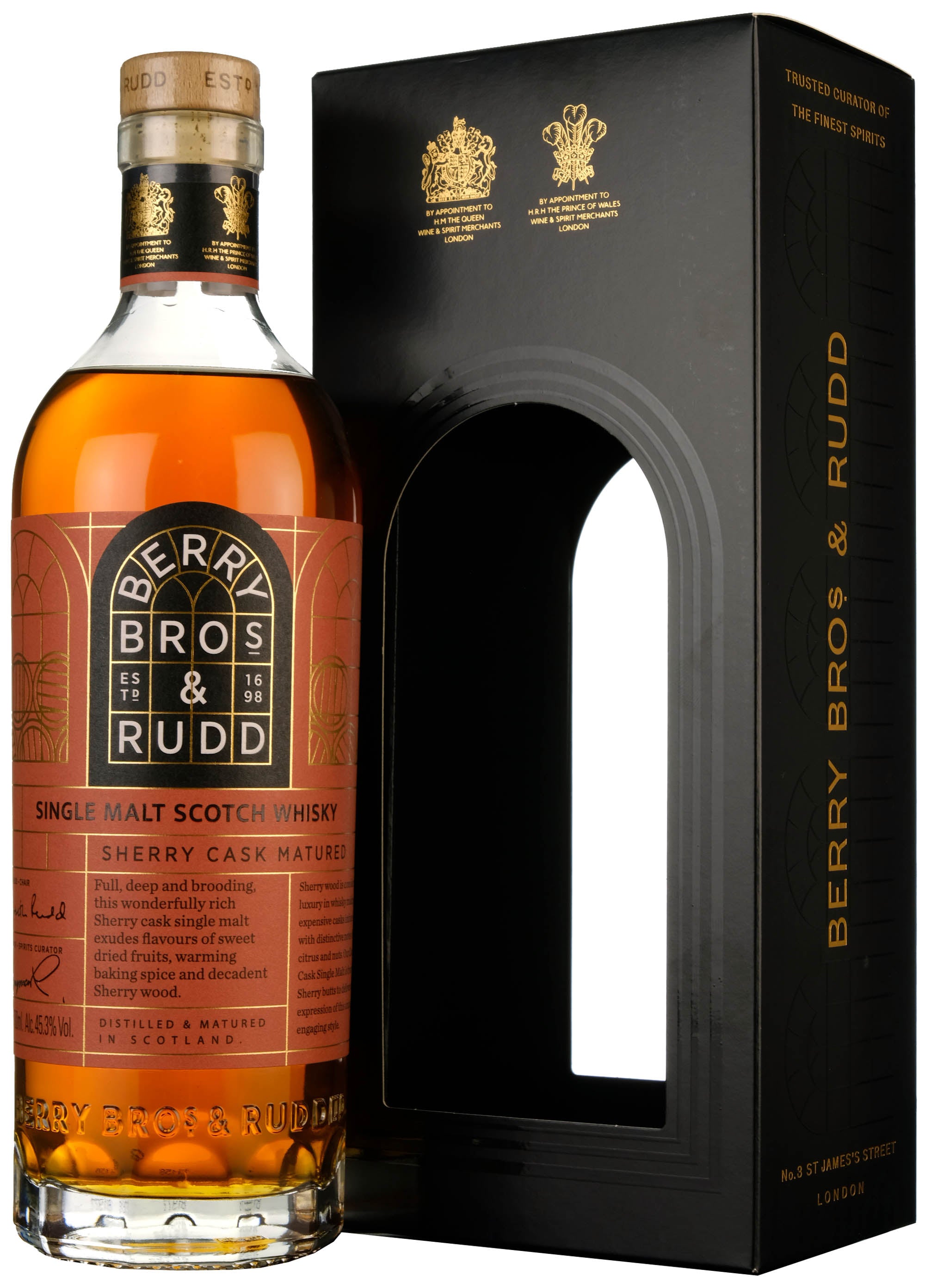 Berry Bros & Rudd Sherry Cask Matured The Classic Range Single Malt ...