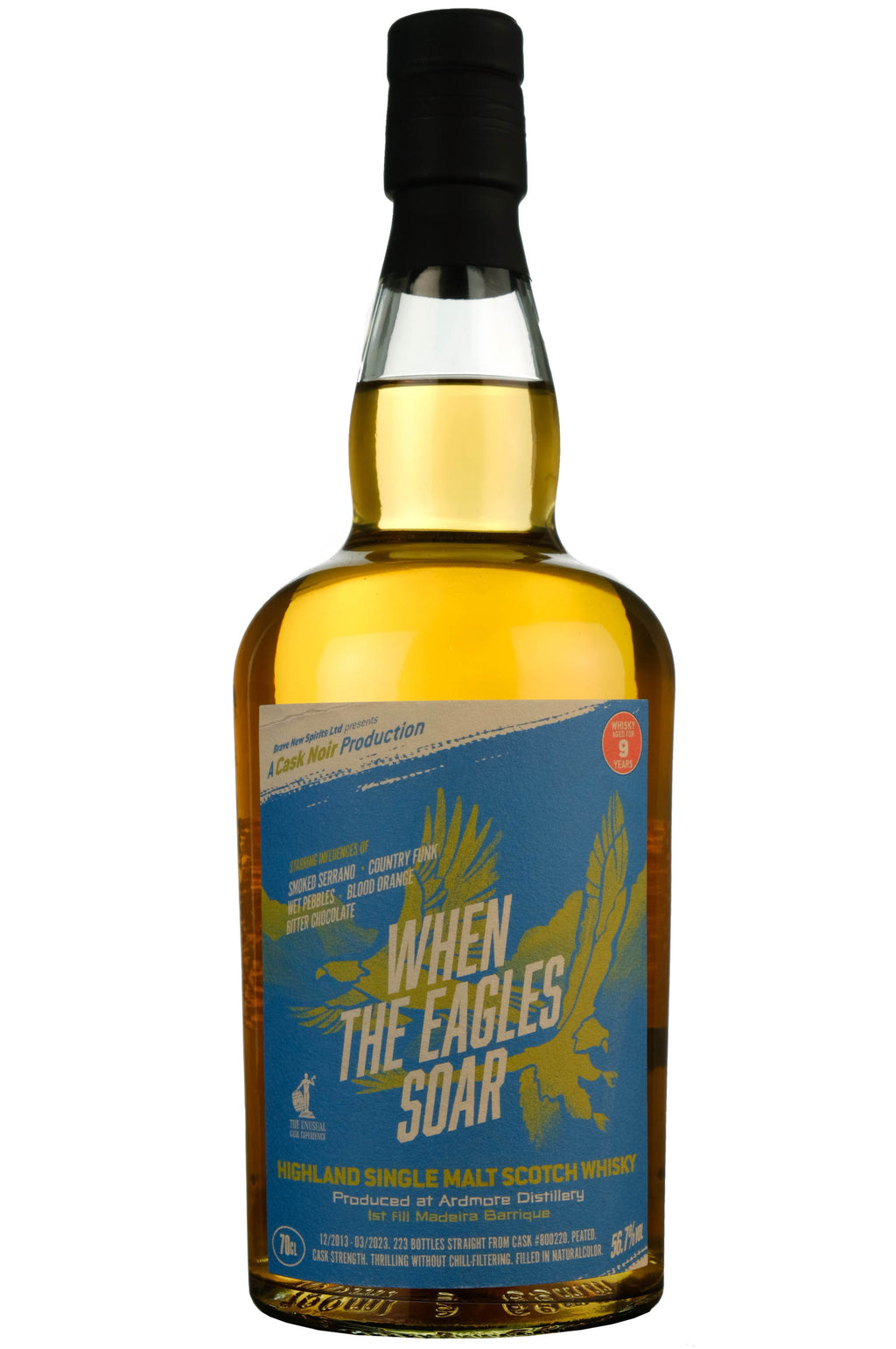 Ardmore 2013 - 9 Year Old Brave New Spirits Cask Noir Single Cask ...