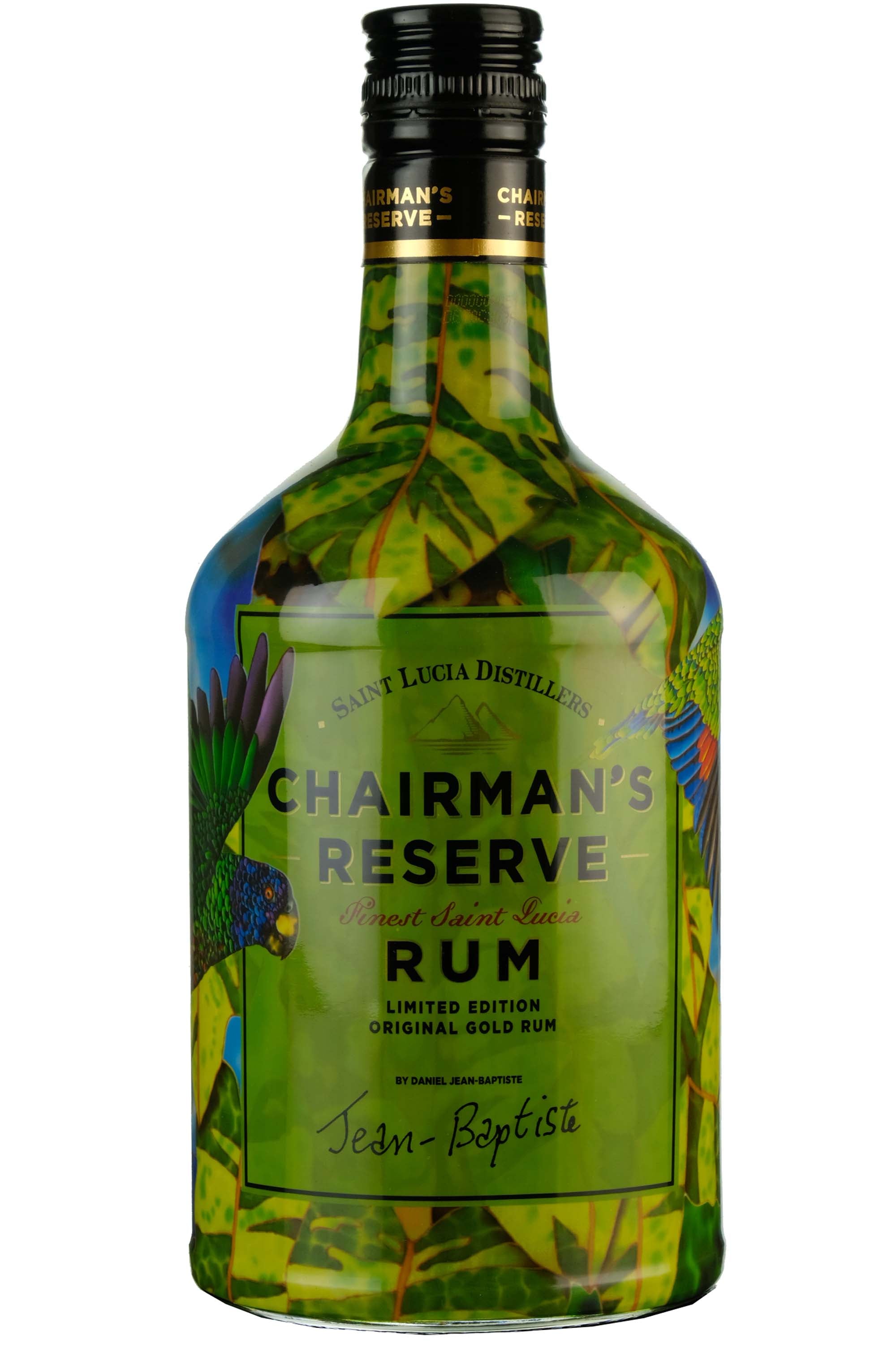 St Lucia Distillers Chairman's Reserve Original Gold Rum Jean Baptiste ...