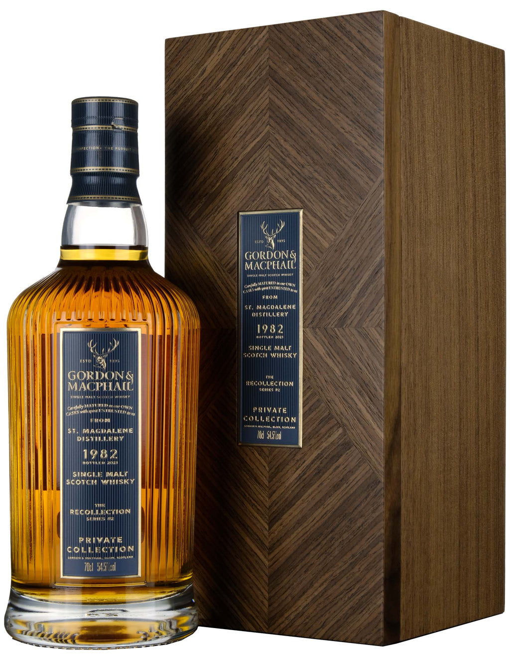 St Magdalene 1982 - 40 Year Old G&M Private Collection Single Cask 2100 ...
