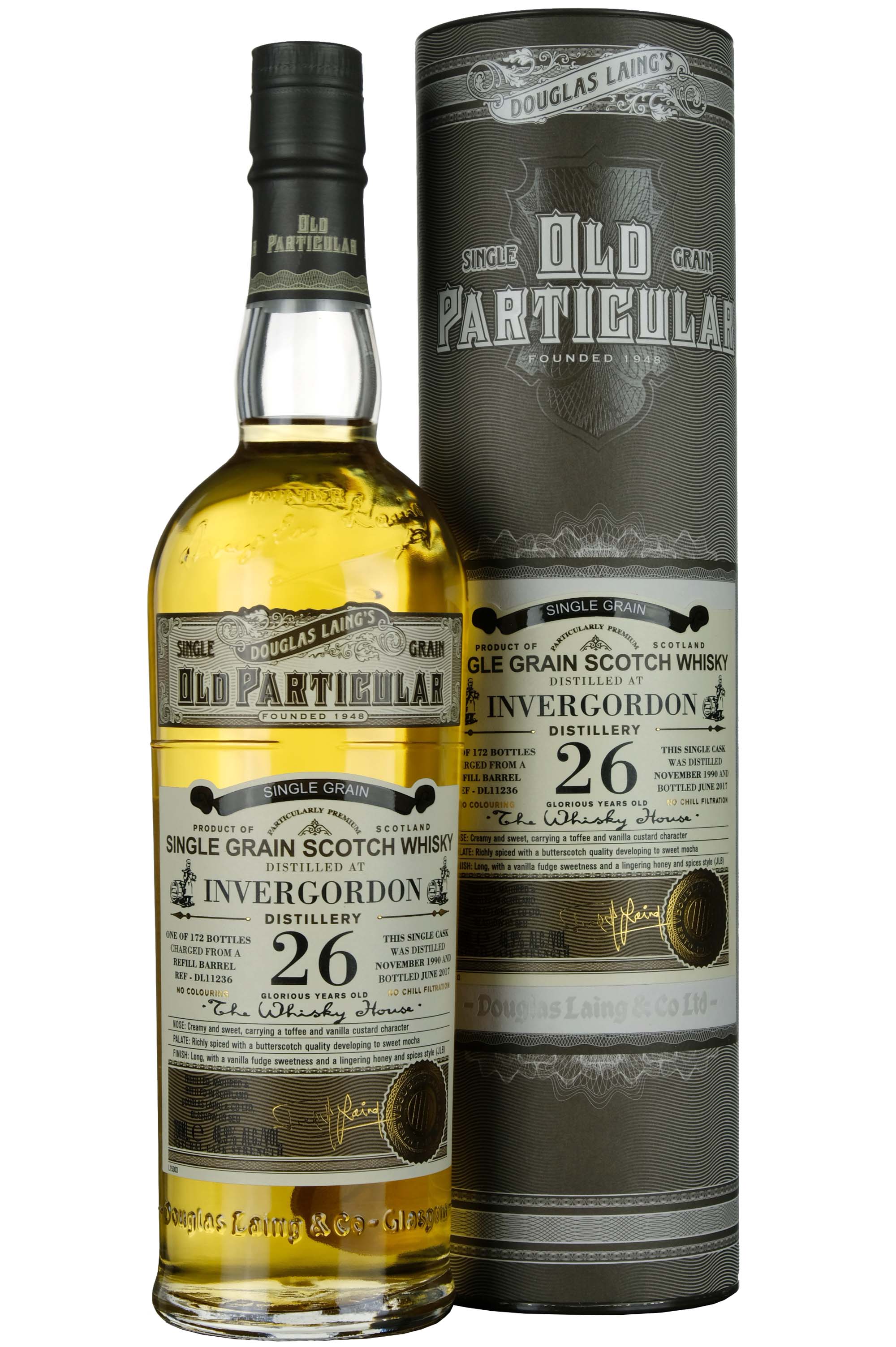 Invergordon 1990 - 26 Year Old Douglas Laing Old Particular Single Cask ...