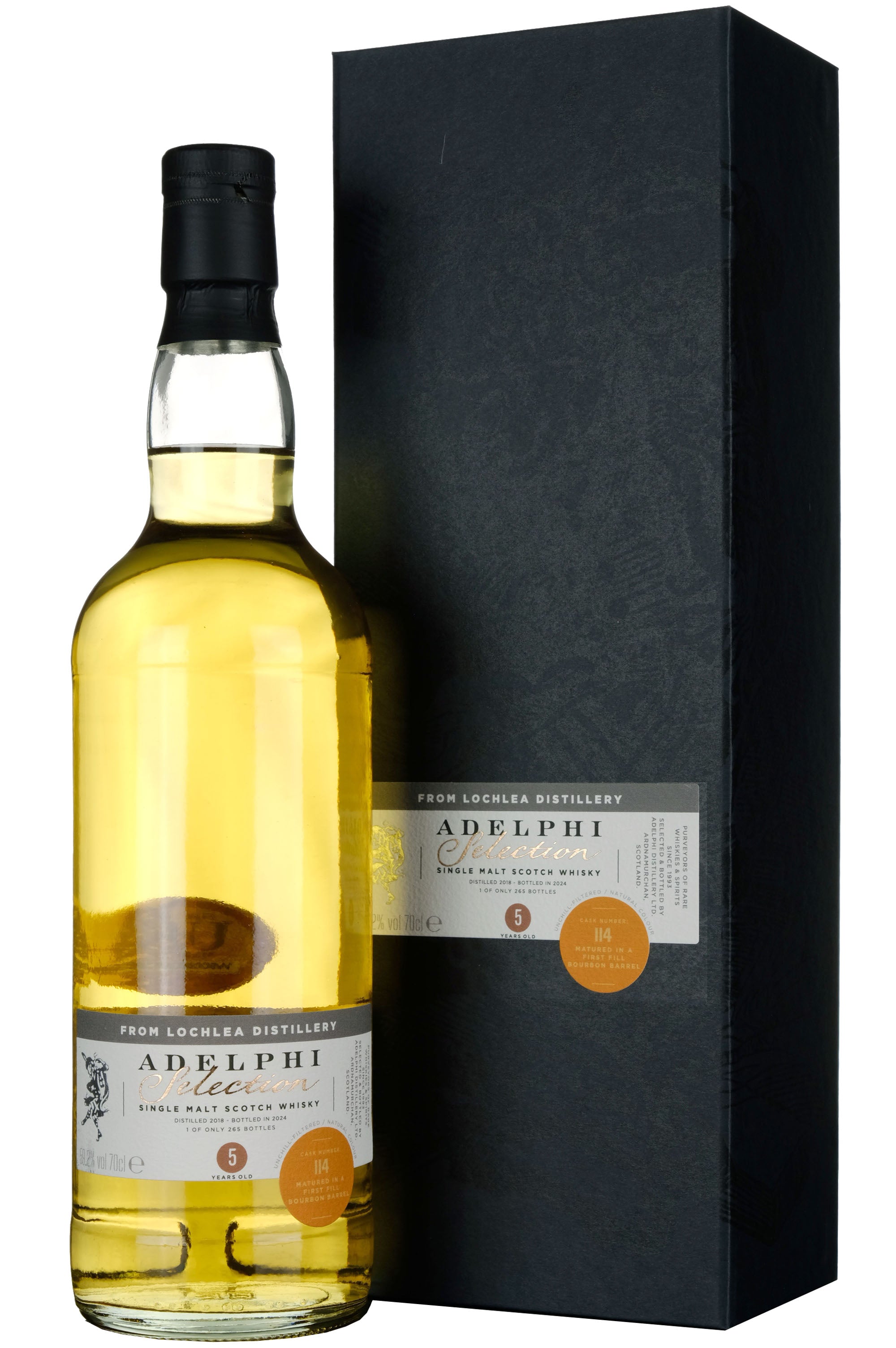 Lochlea 2018-2024 | 5 Year Old Adelphi Selection Single Cask 114 ...