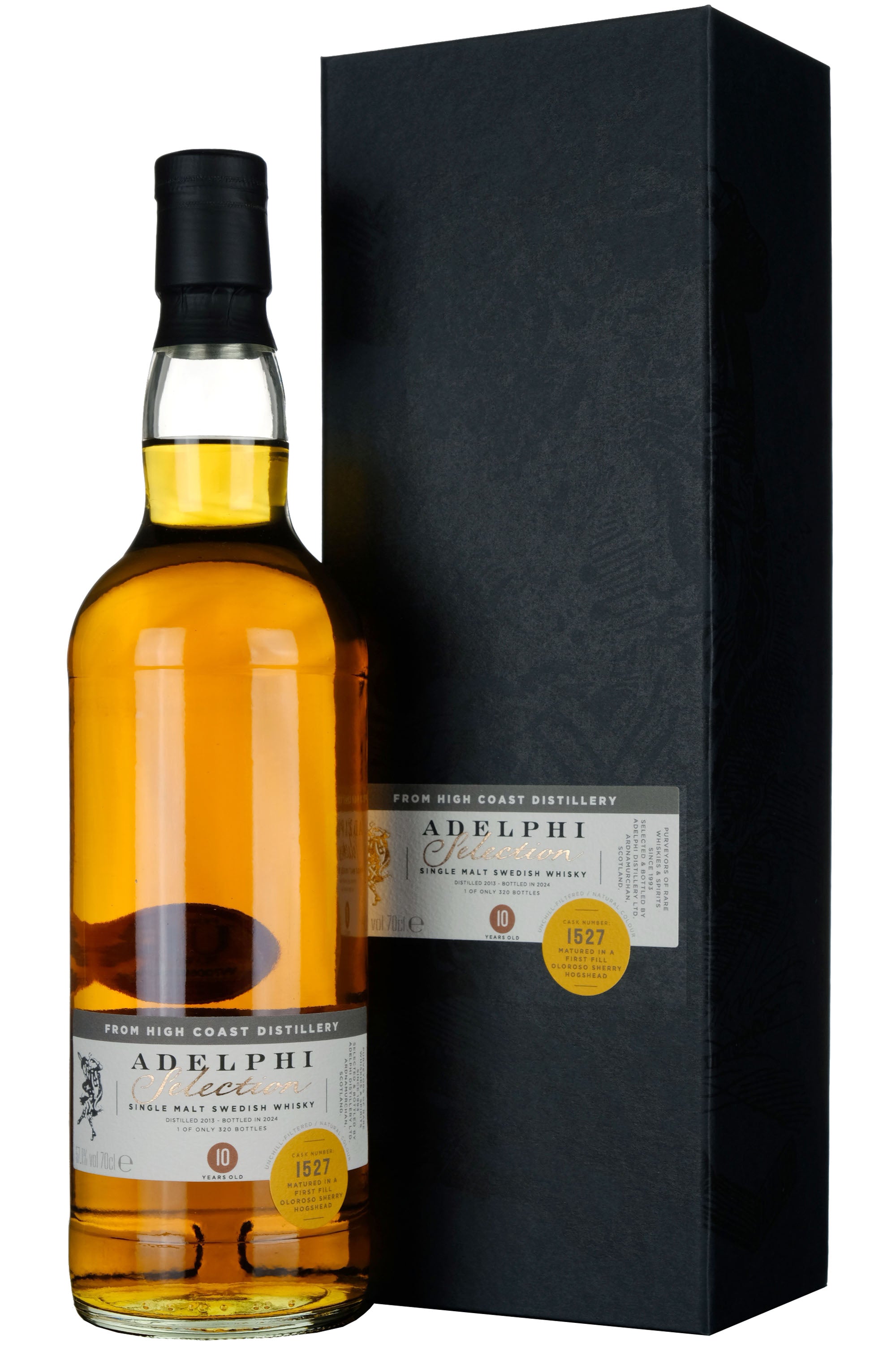 High Coast 2013-2024 | 10 Year Old Adelphi Selection Single Cask 1527 ...