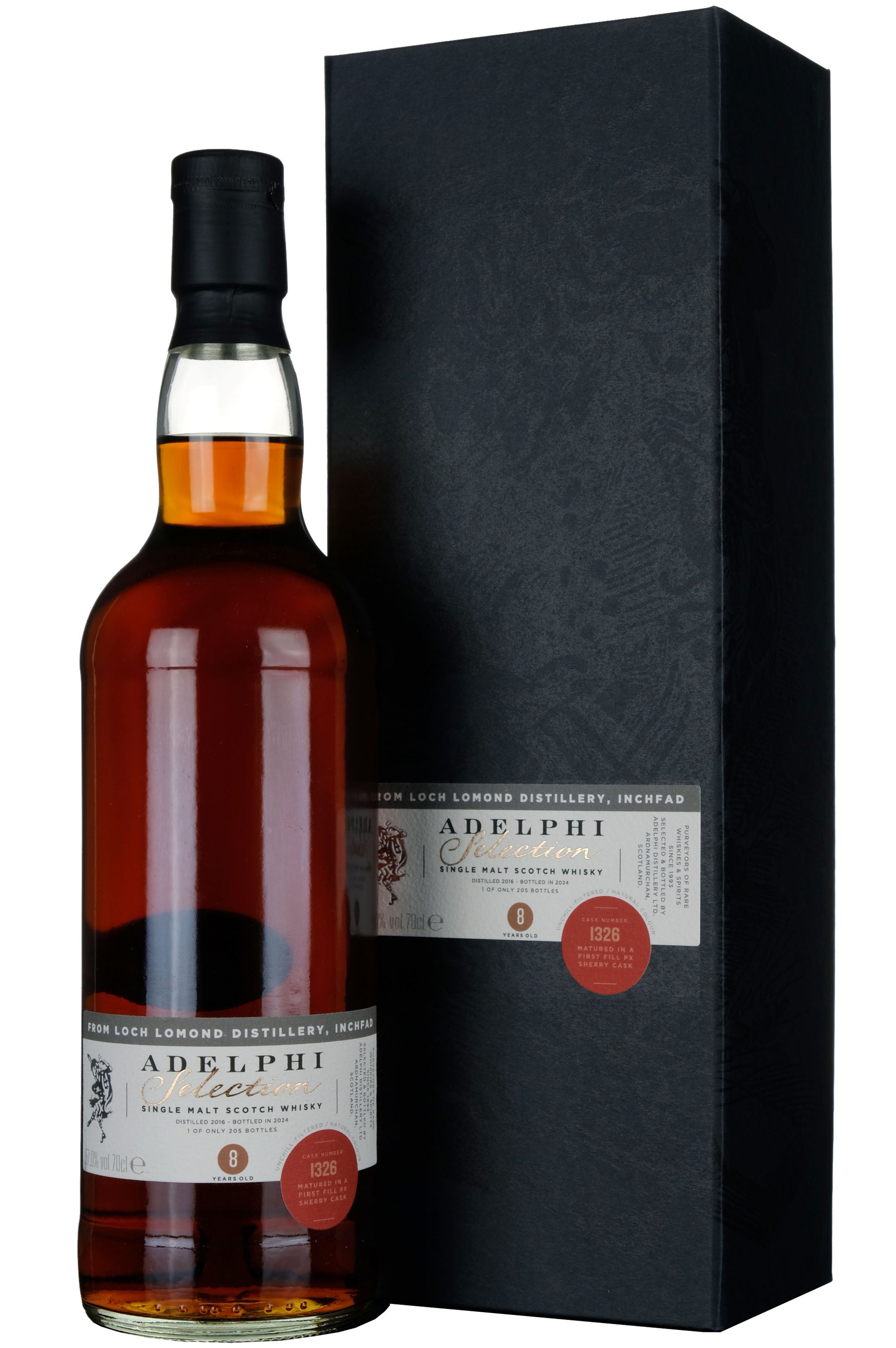 Loch Lomond Inchfad 2016-2024 | 8 Year Old Adelphi Selection Single ...