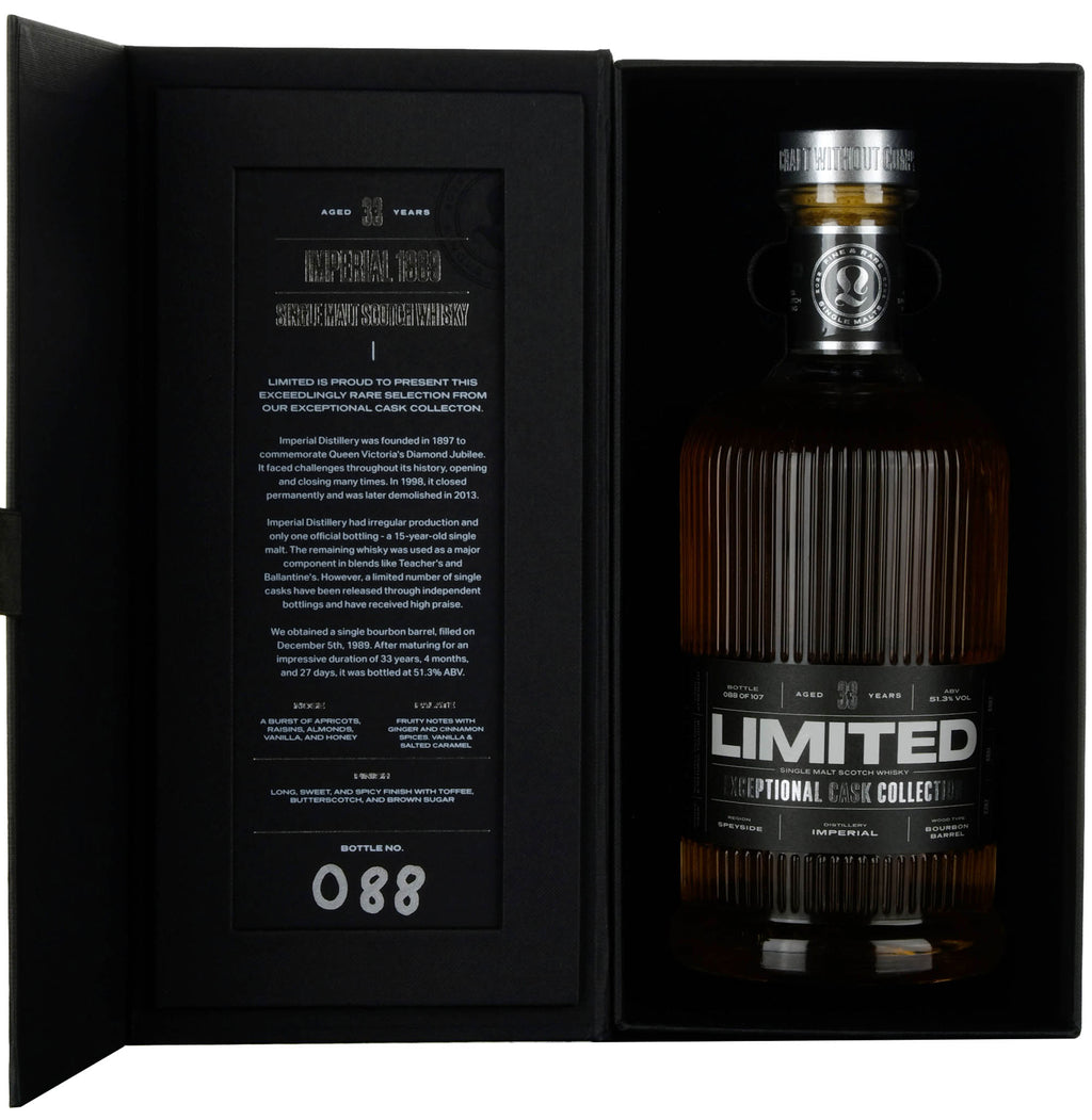Imperial 1989-2023 | 33 Year Old Limited Whisky Single Cask 2069 ...