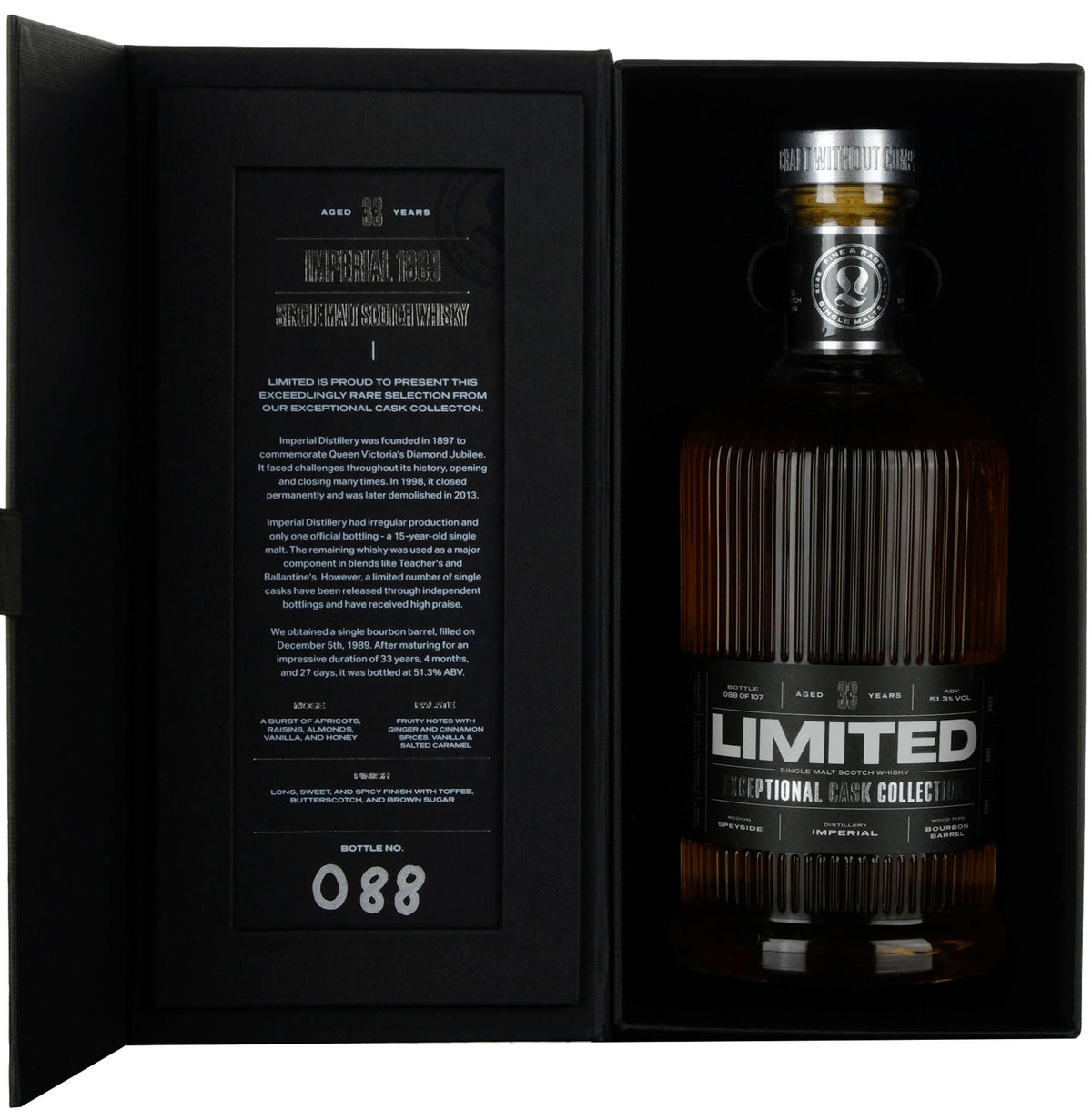 Imperial 1989-2023 | 33 Year Old Limited Whisky Single Cask 2069 ...