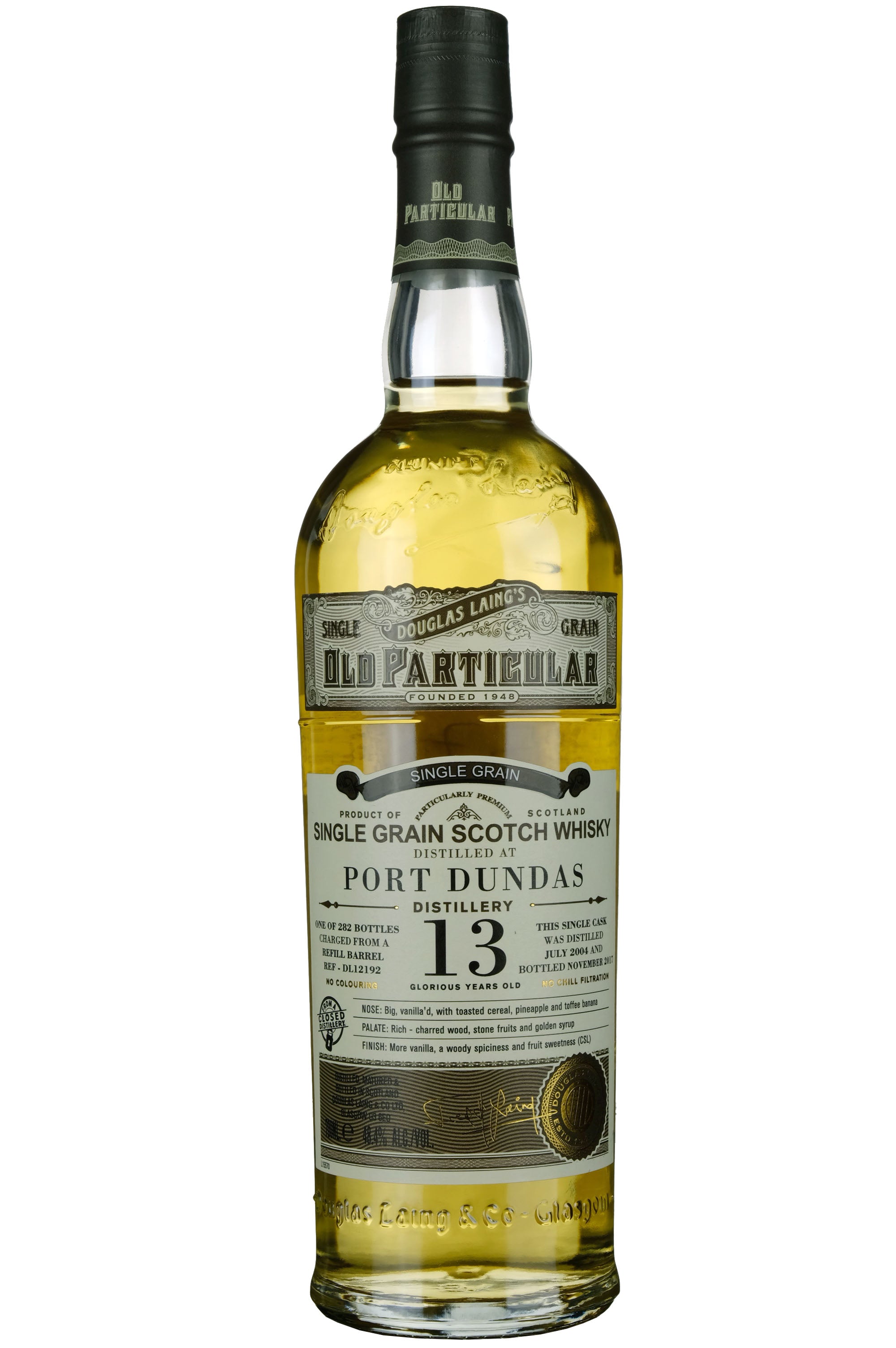 Port Dundas 2004 - 13 Year Old Douglas Laing Old Particular DL12192 ...