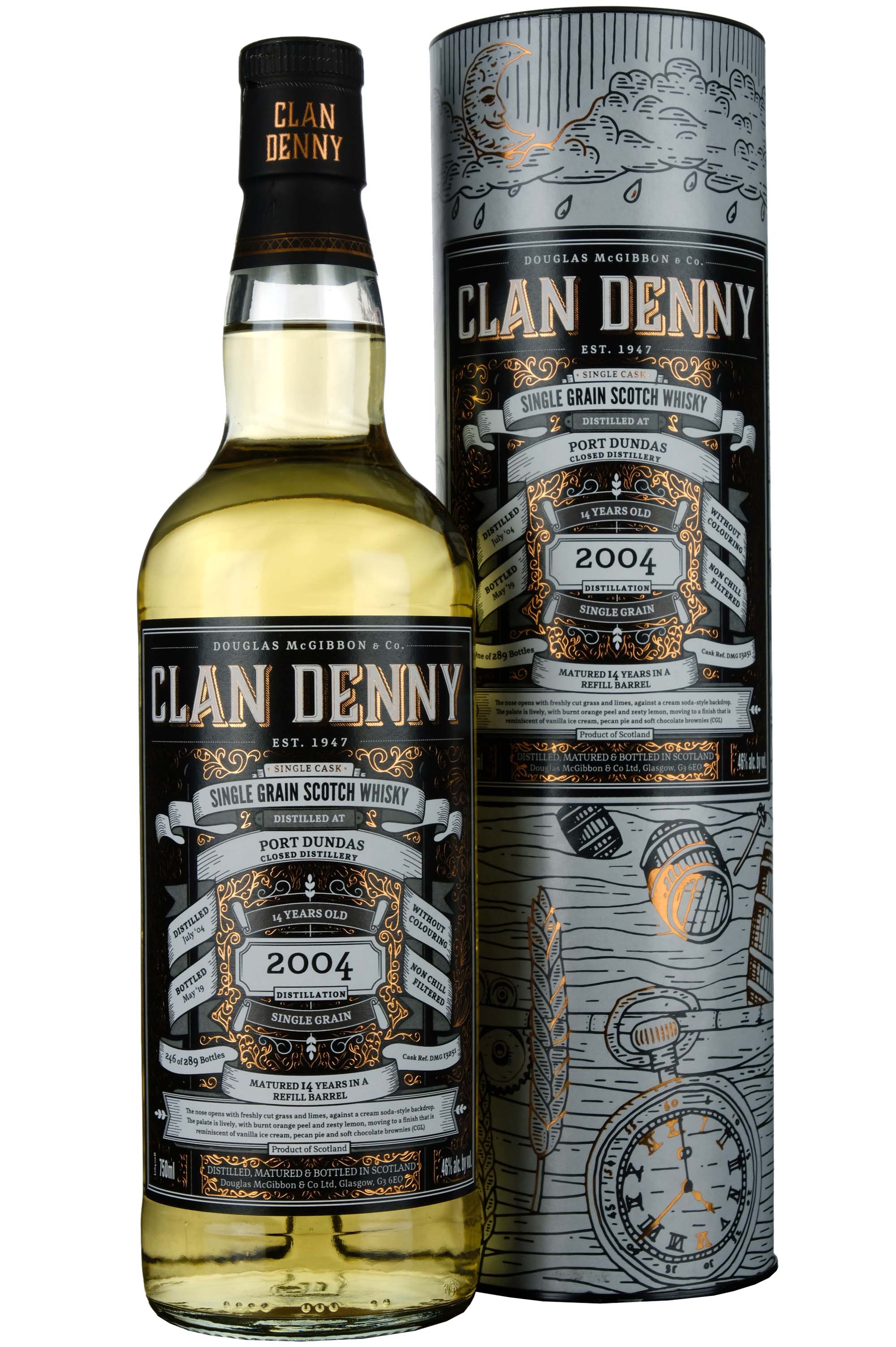 Port Dundas 2004 - 14 Year Old Douglas Laing Clan Denny DMG13251 ...