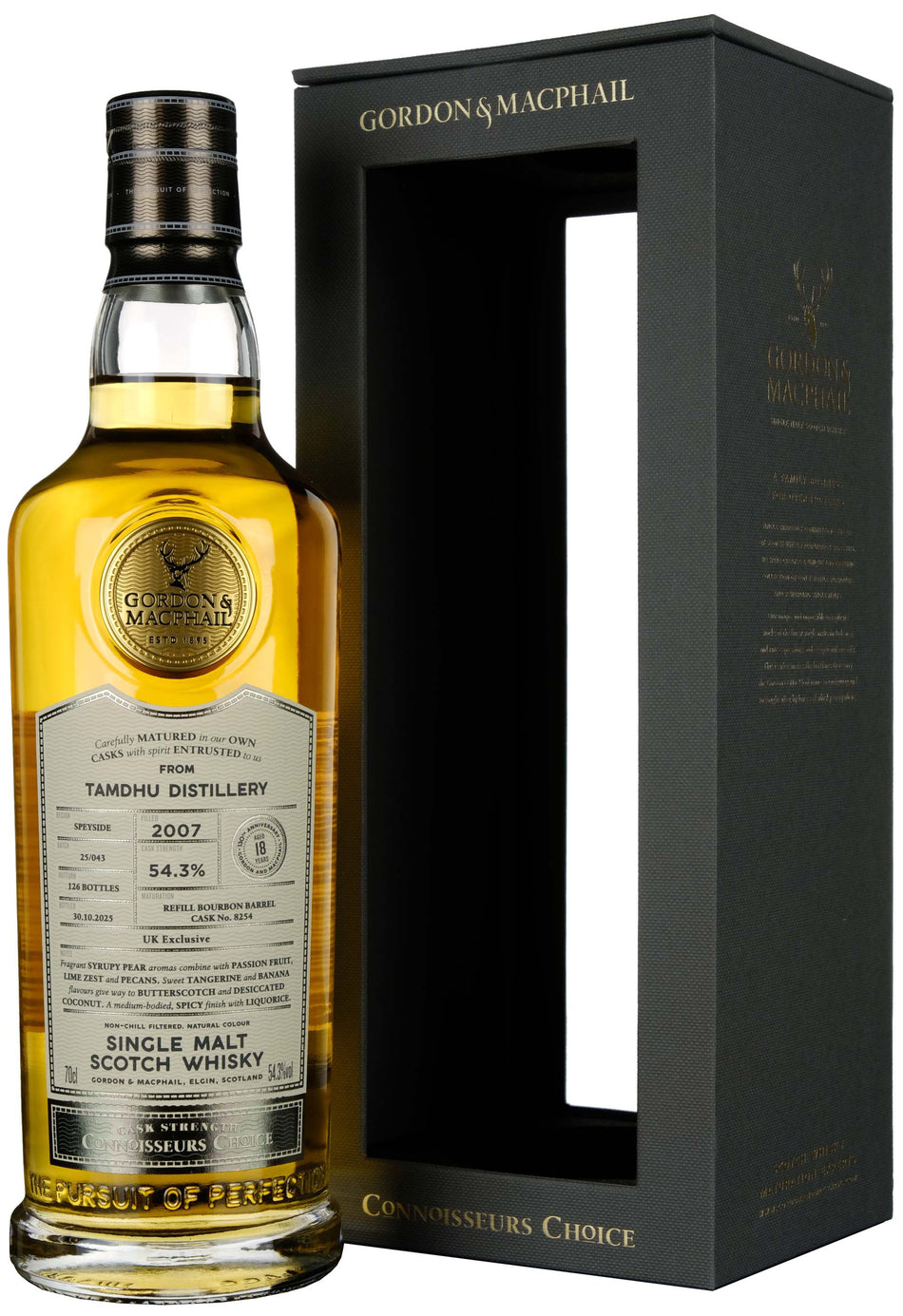 Tamdhu 2007 - 18 Year Old G&M Connoisseurs Choice Cask 8254 - Whisky ...
