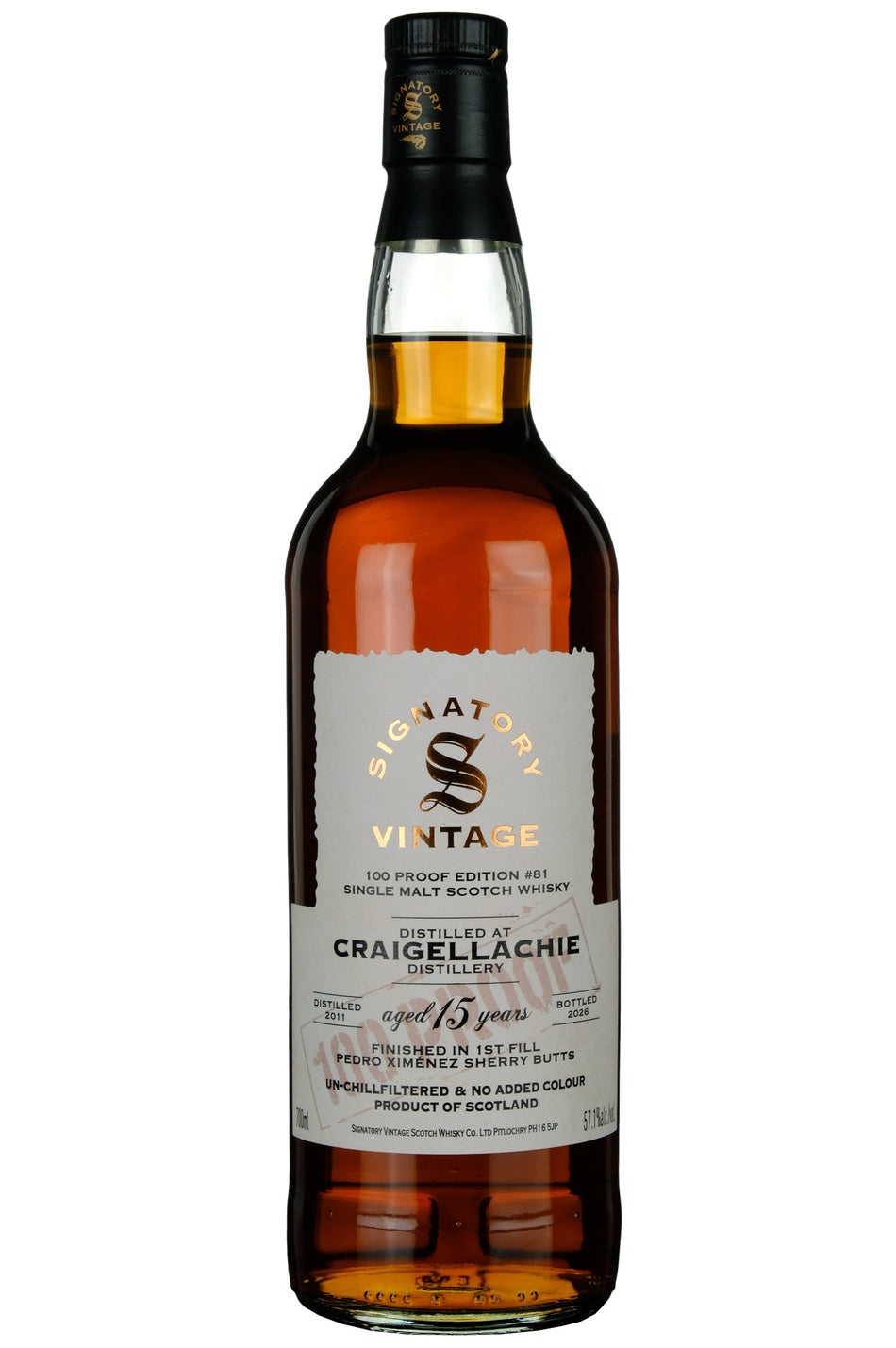 Signatory Vintage 100 Proof Editions - Whisky-Online Shop