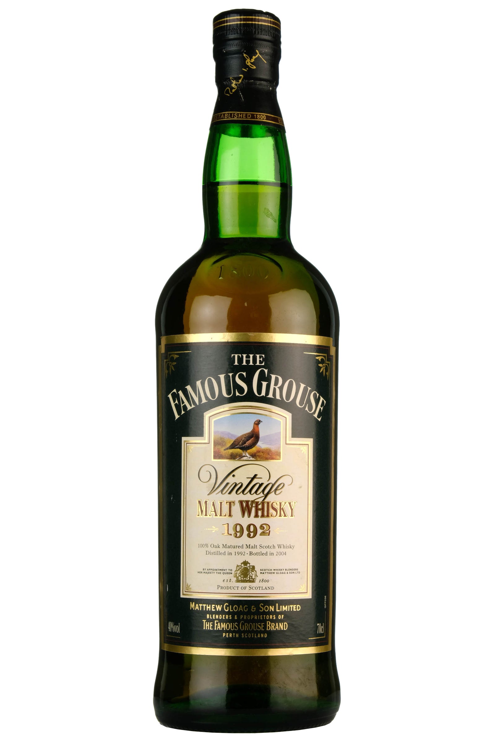 Famous Grouse 1992-2004 Blended Malt Whisky - Whisky-Online Shop