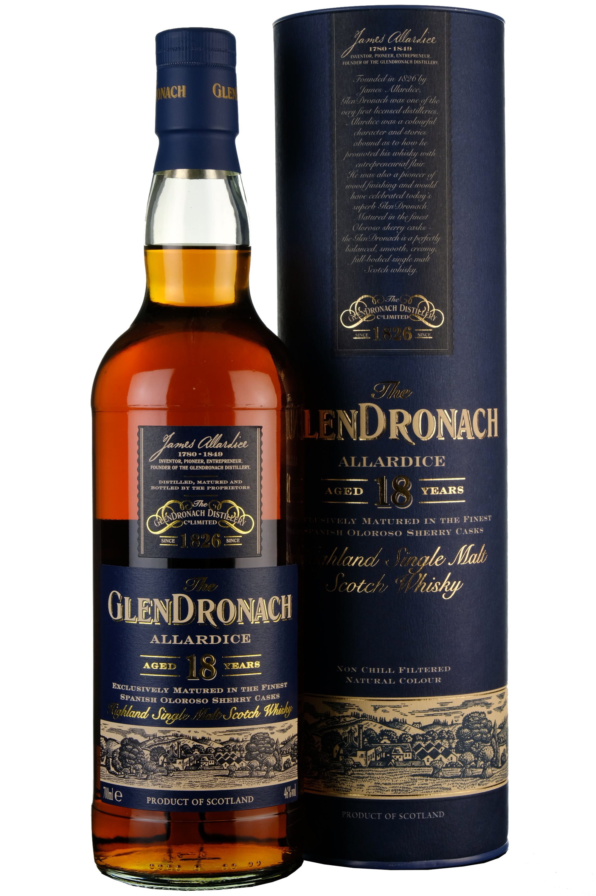 Glendronach 18 Year Old Allardice Bottled 2018 - Whisky-Online Shop