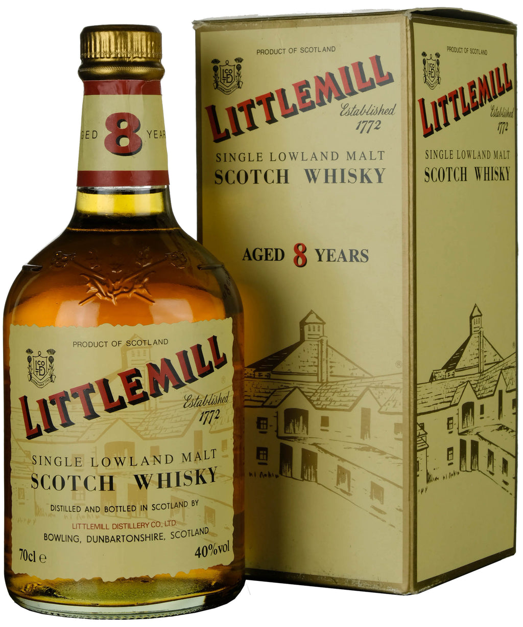 Littlemill 8 Year Old 1990s/2000s - Whisky-Online Shop