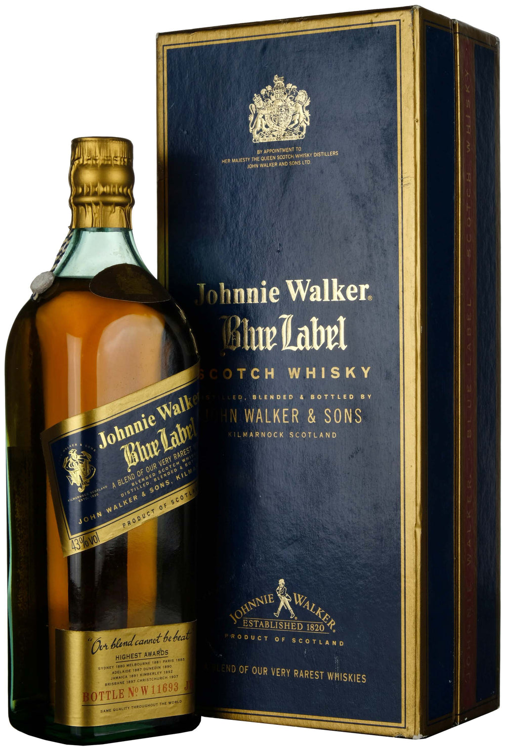 Johnnie Walker Blue Label 1990s - Whisky-Online Shop