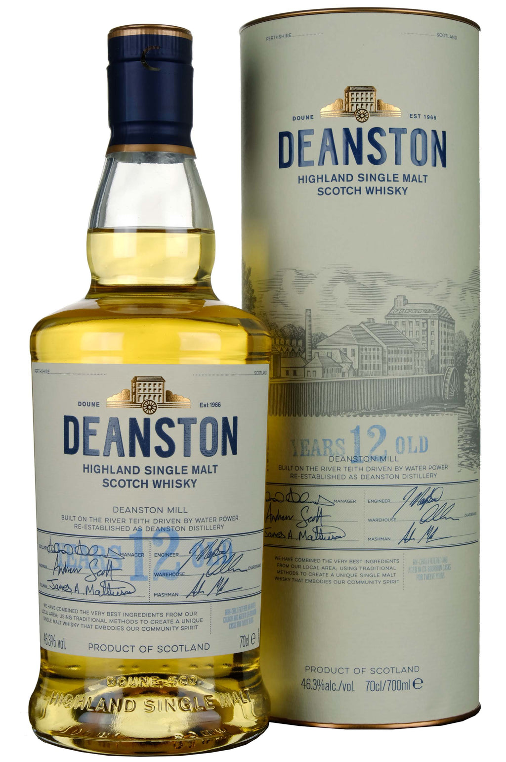 Deanston 12 Year Old Highland Malt - Whisky-Online Shop