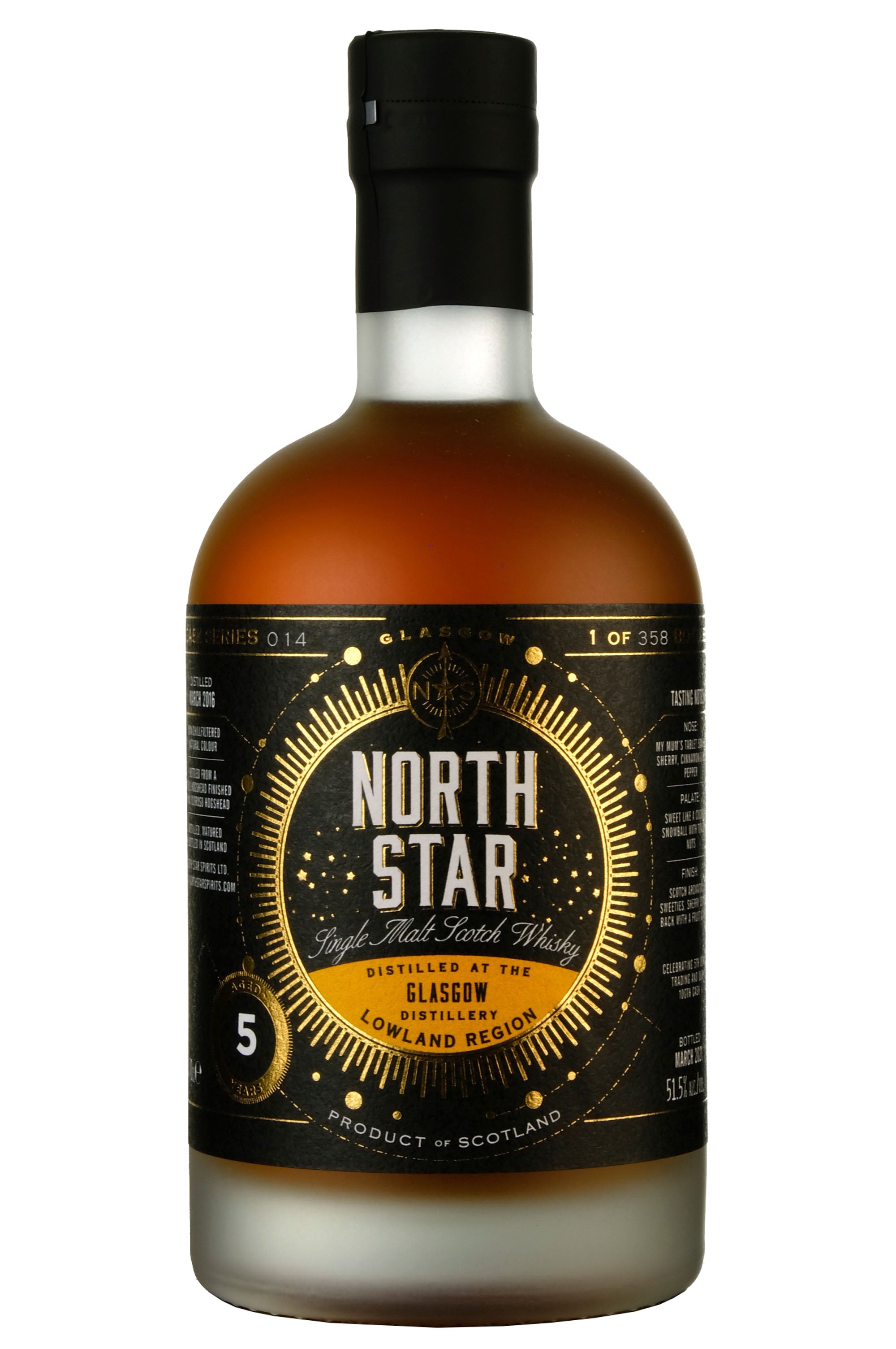 Glasgow Distillery 2016 North Star - Whisky-Online Shop
