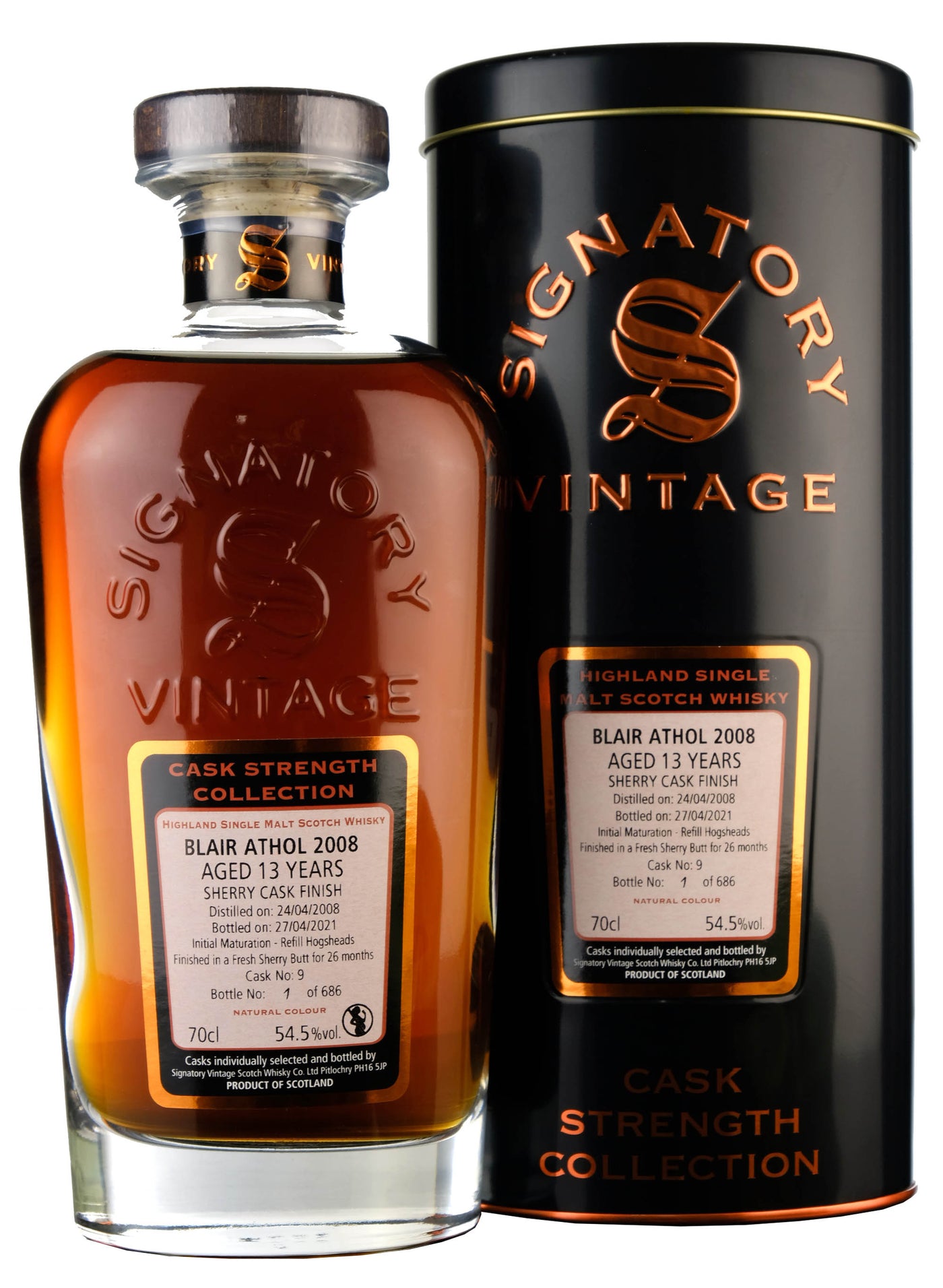 Blair Athol 2008 13 Year Old Signatory Vintage - Whisky-Online Shop