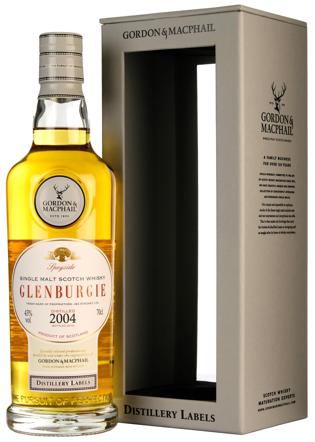 Glenburgie 2004-2019 Gordon & MacPhail Distillery Labels - Whisky ...