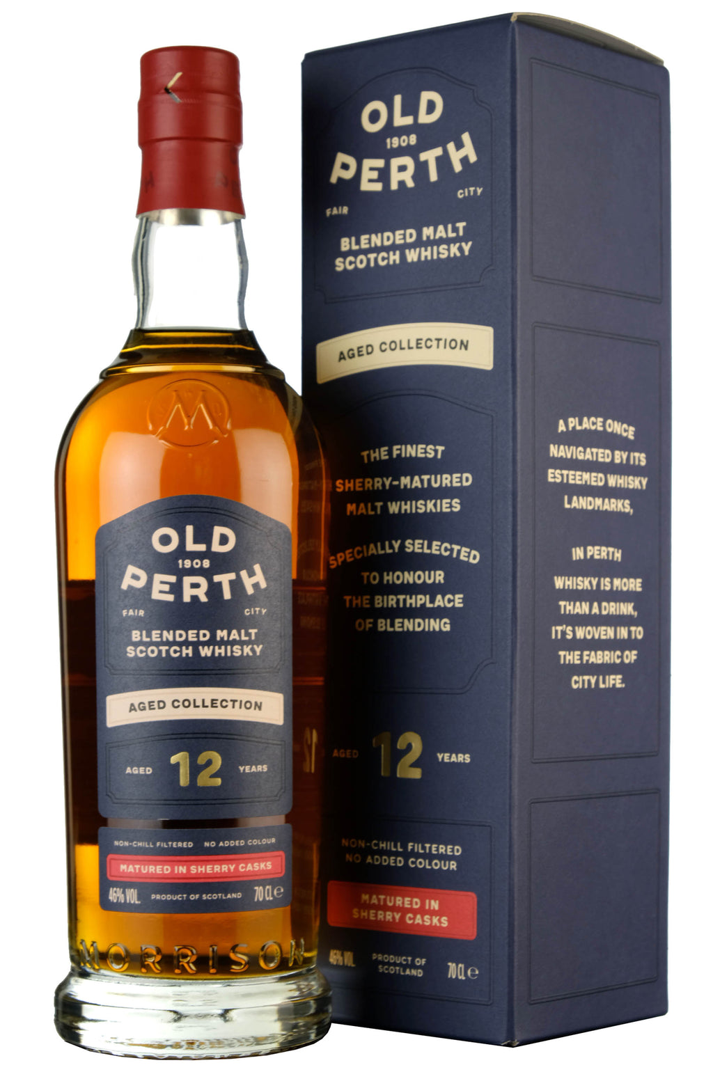Buy Old Perth 12 Year Old Blended Malt - Whisky-Online Shop