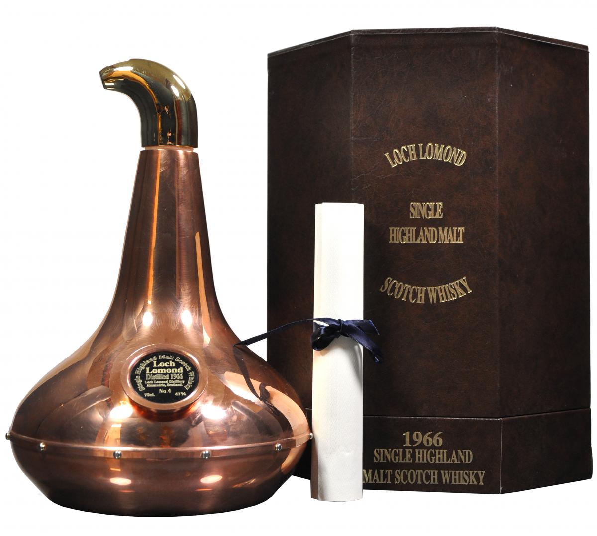Loch Lomond 1966 32 Year Old Copper Pot Still Decanter - Whisky Online ...