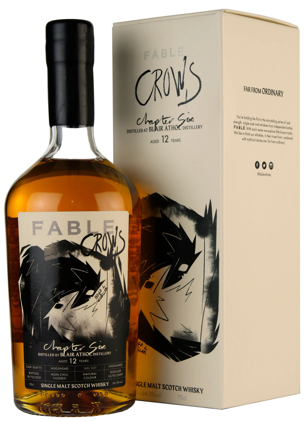 Blair Athol 2009 12 Year Old Fable Crows - Whisky-Online Shop
