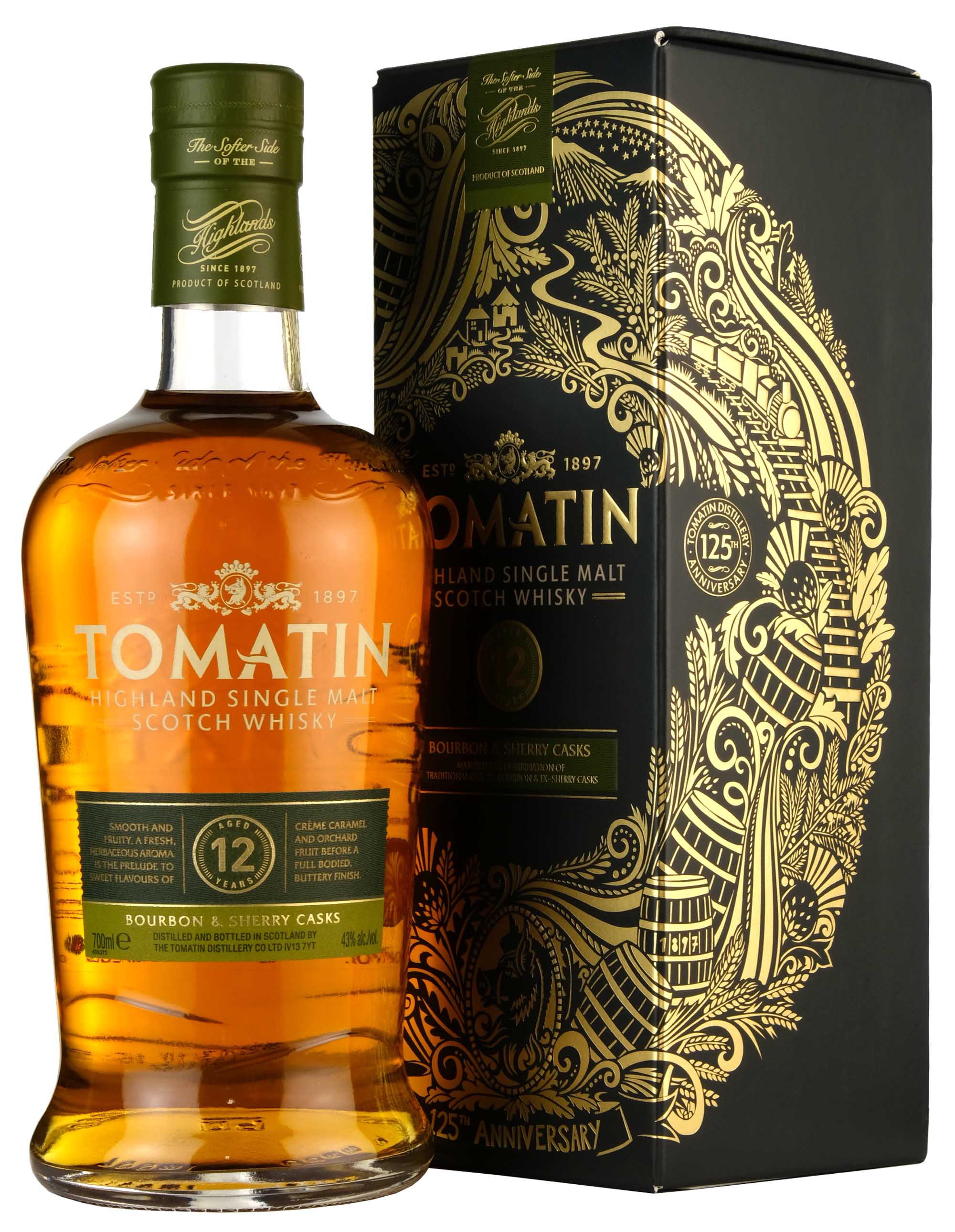 Tomatin 12 Year Old | 125th Anniversary - Whisky-Online Shop