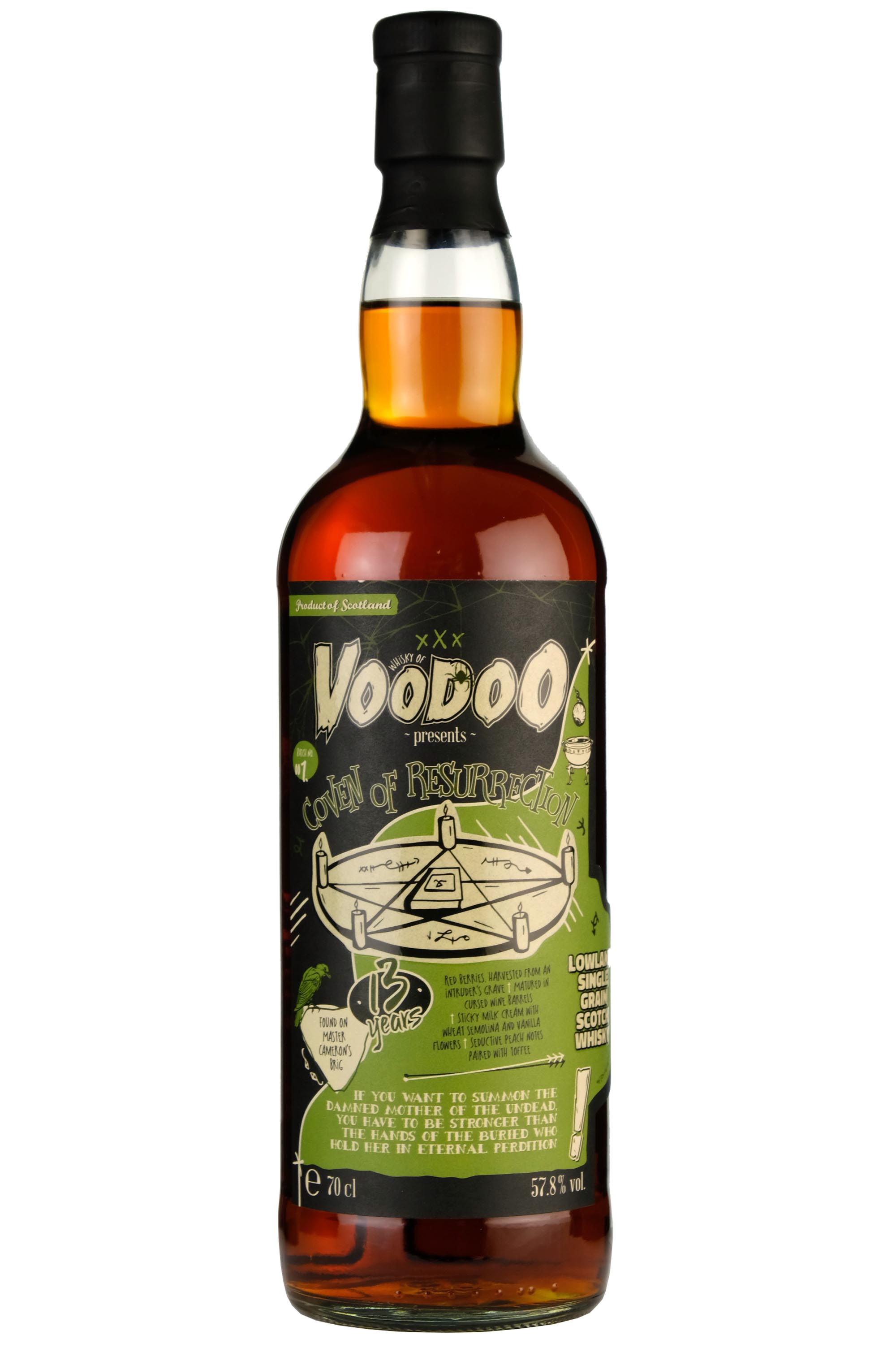 Cameronbridge 13 Year Old Coven Voodoo - Whisky-Online Shop