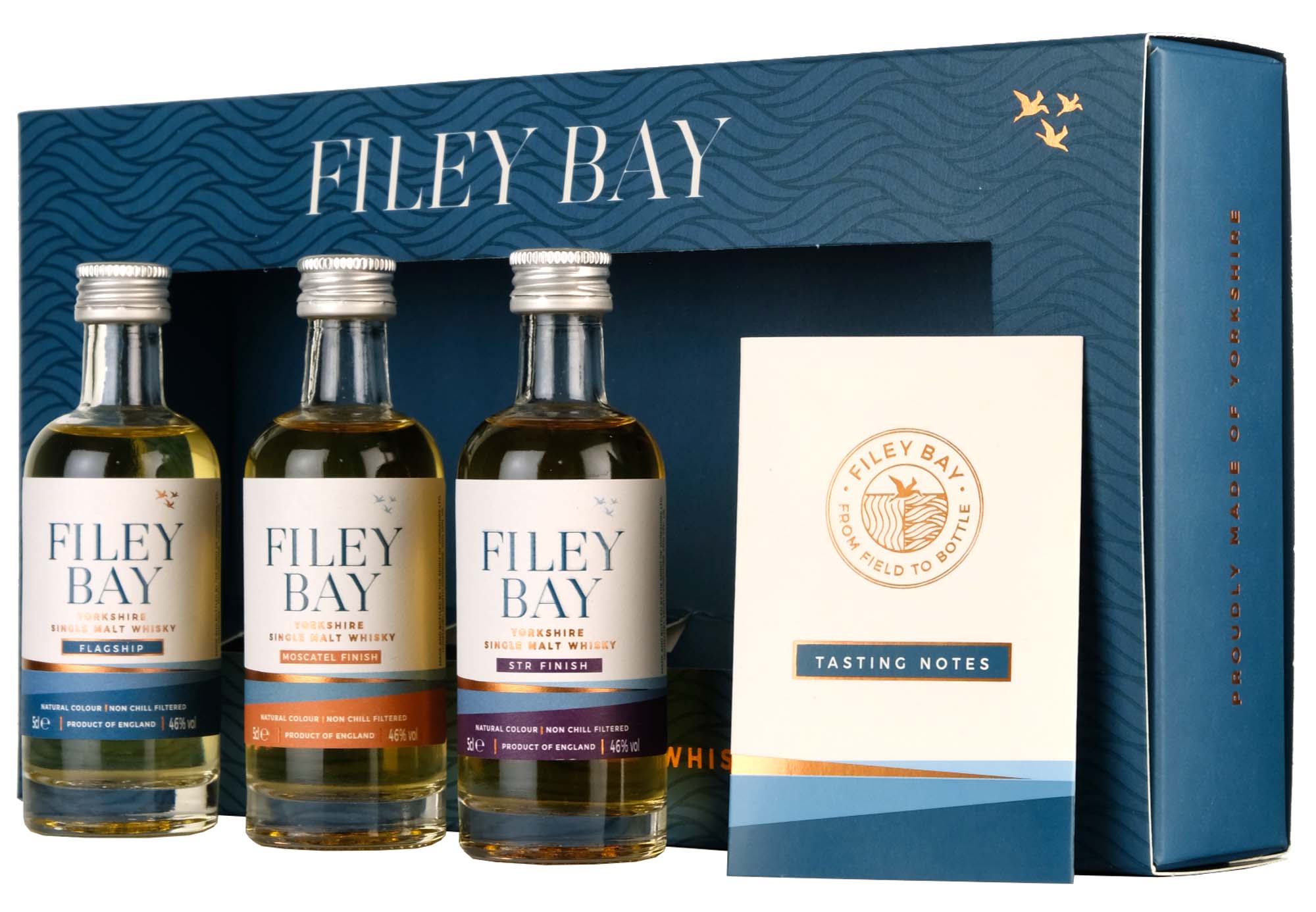 Filey Bay Miniature Whisky Gift Set - Whisky-Online Shop