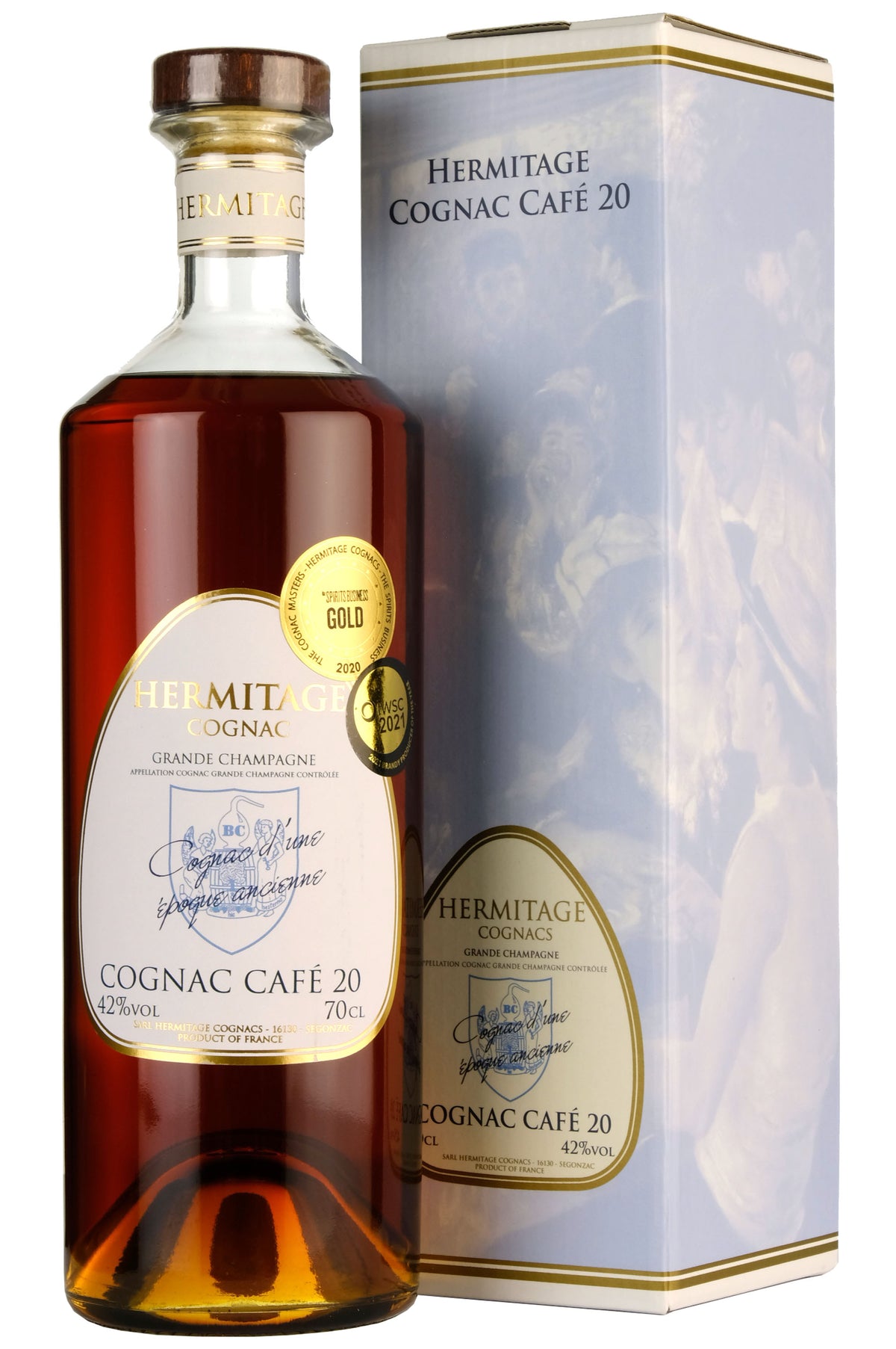 Hermitage Cafe 20 Grande Champagne Cognac- Whisky-Online Shop