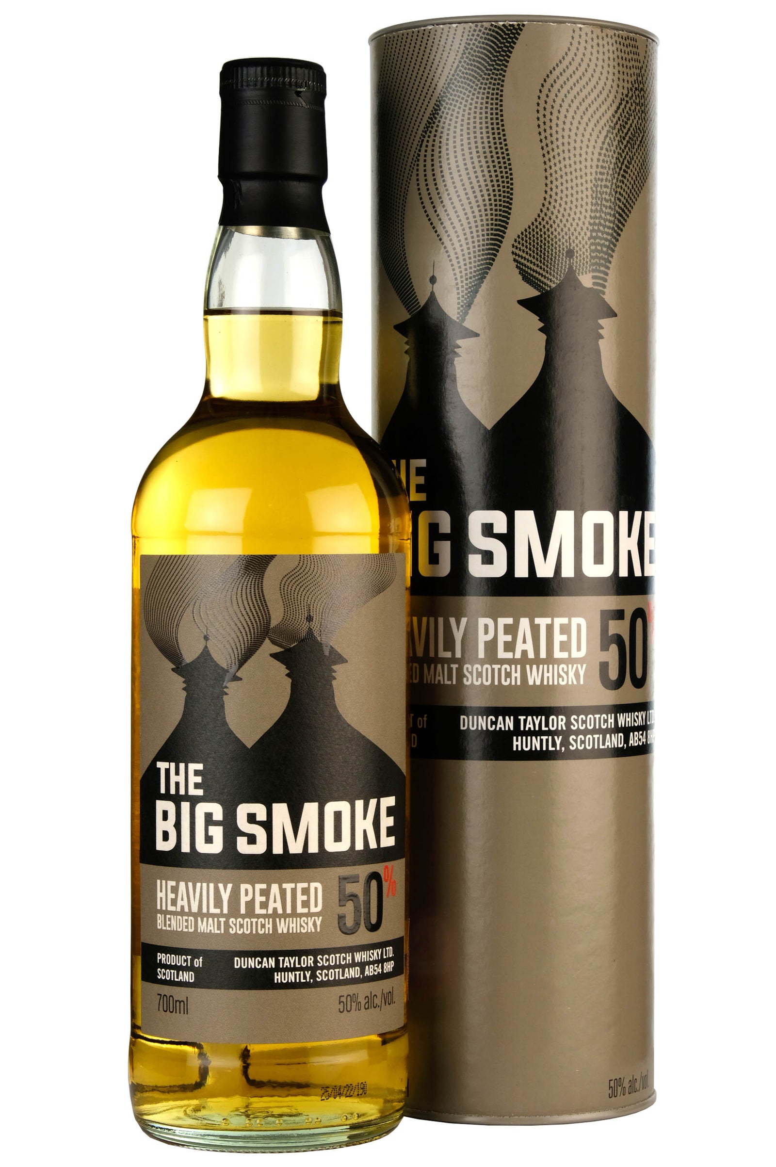 The Big Smoke 50 Heavily Peated Whisky - Whisky-Online Shop