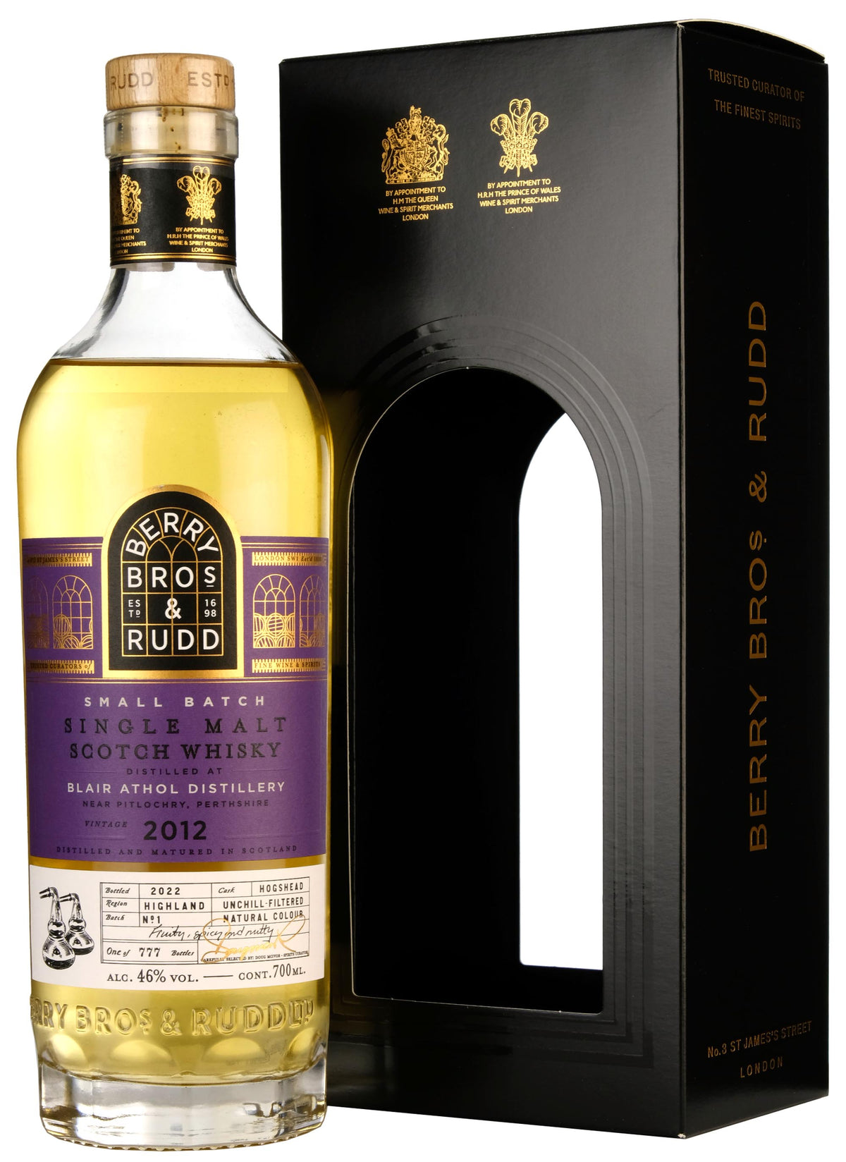 Blair Athol 2012 10 Year Old Berry Bros - Whisky-Online Shop