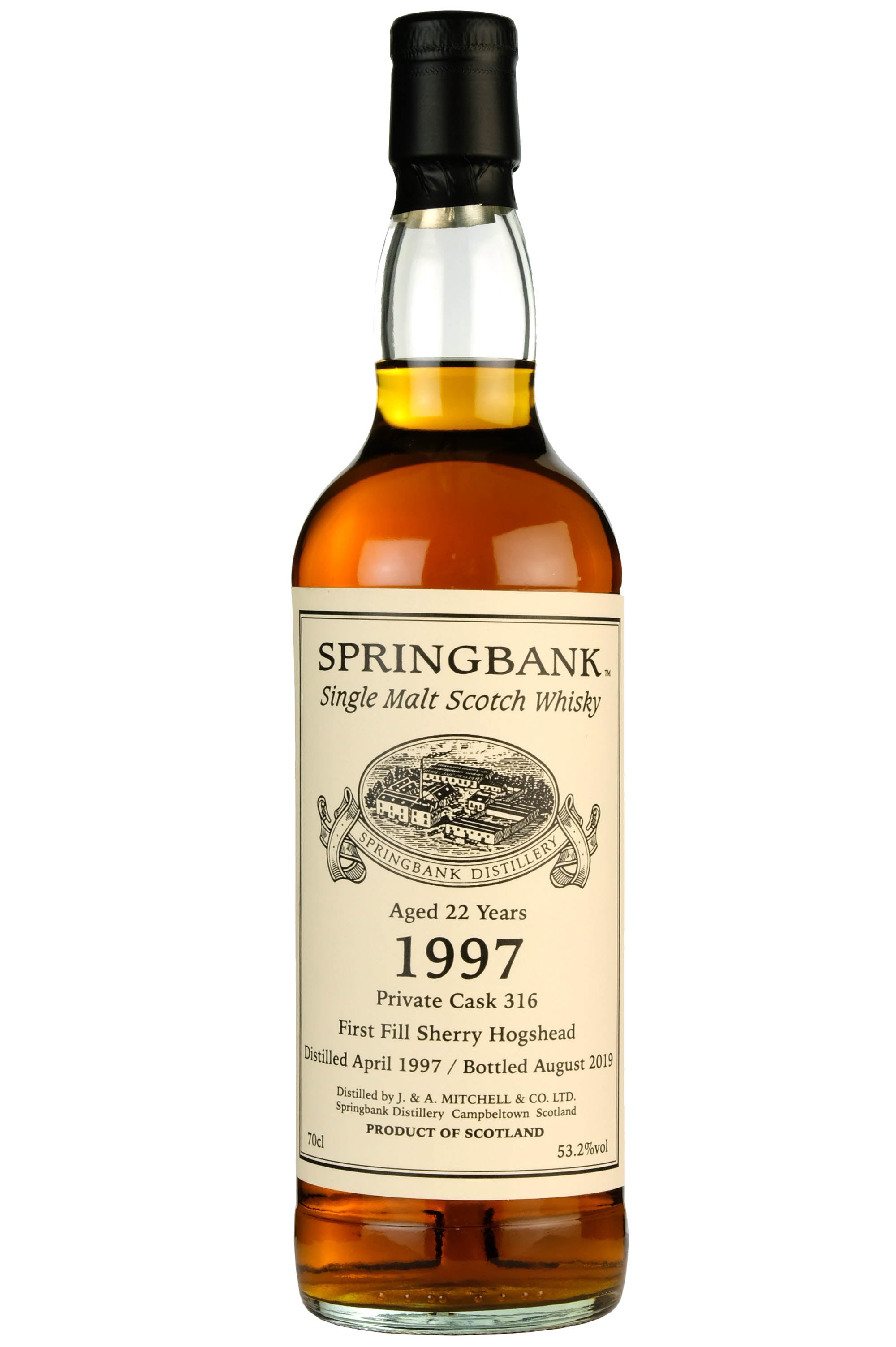 Springbank 1997 22 Year Old Cask #316 - Whisky-Online Shop