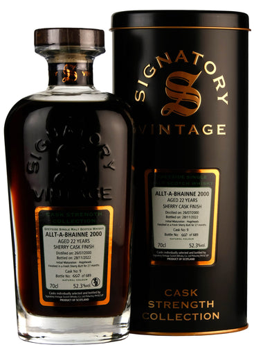 Signatory Vintage Independent Whisky Bottlers - Whisky-Online Shop