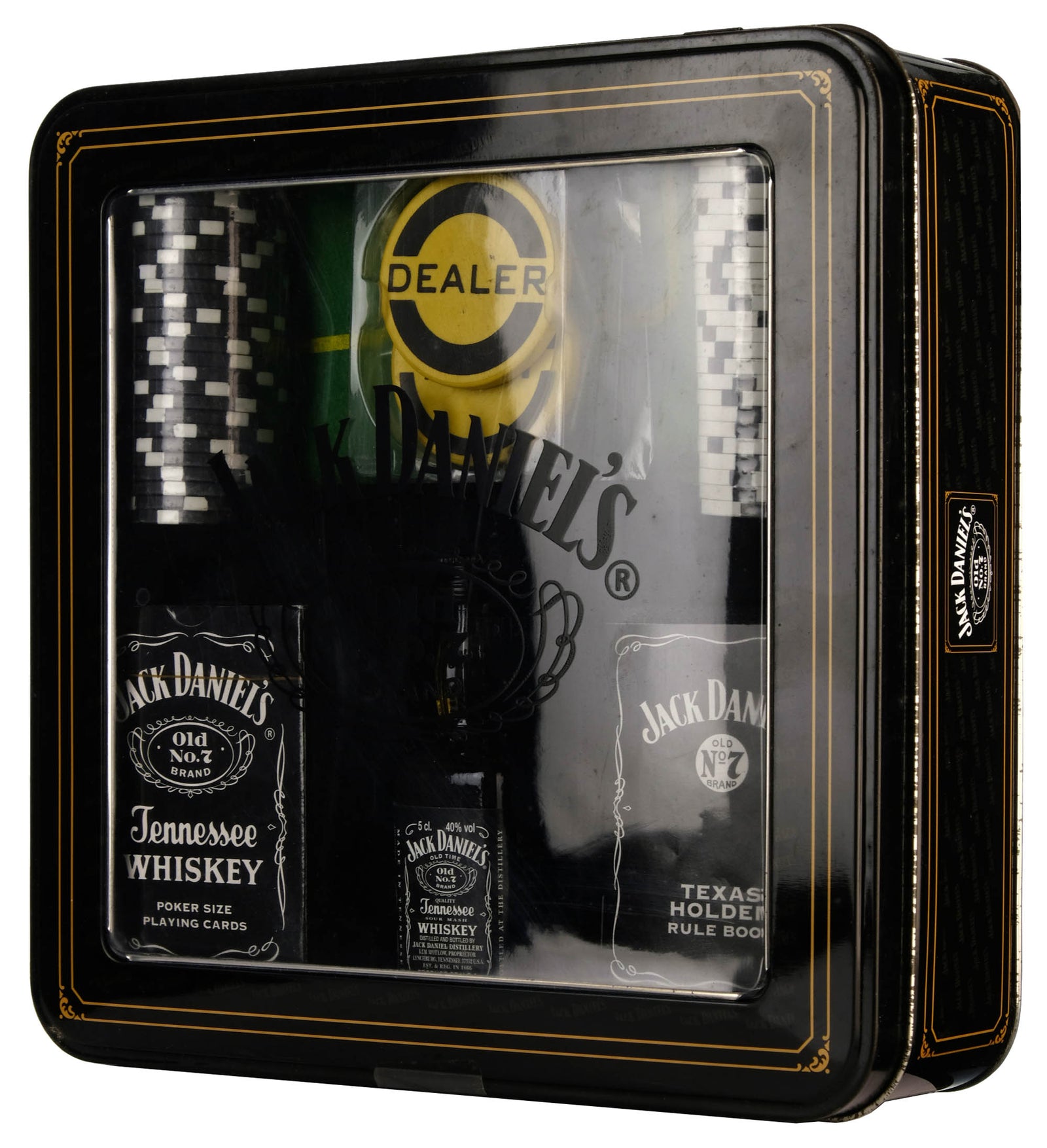 Jack Daniel's Old No. 7 Miniature Poker Set - Whisky-Online – Whisky ...