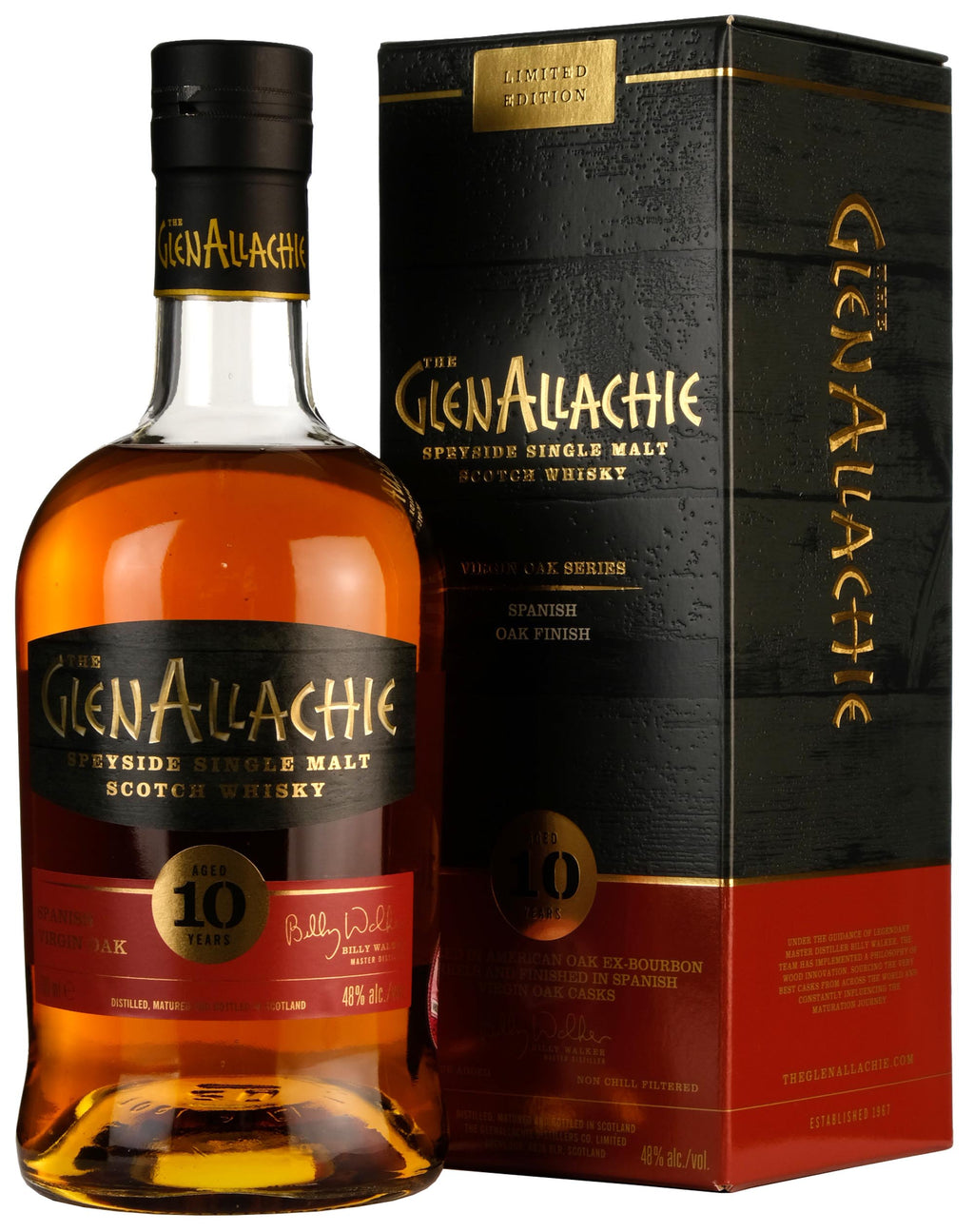 Glenallachie 10 Year Old Spanish Virgin Oak - Whisky-Online Shop