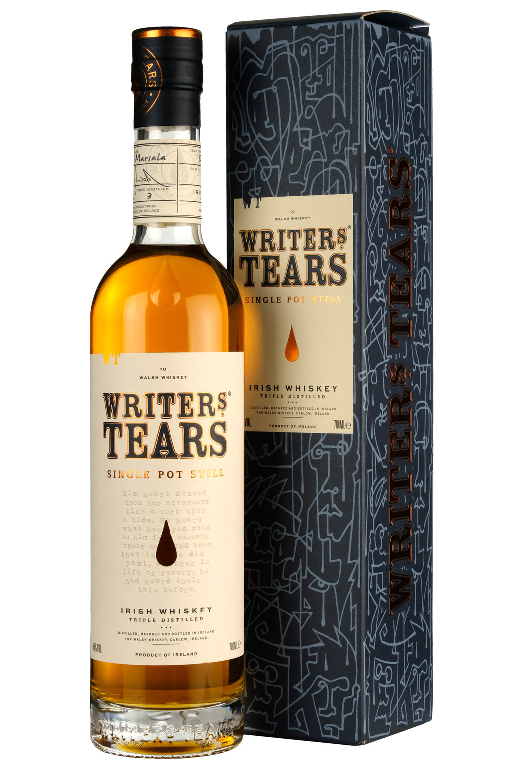 Writers' Tears Single Pot Still Irish Whiskey -Whisky-Online – Whisky ...