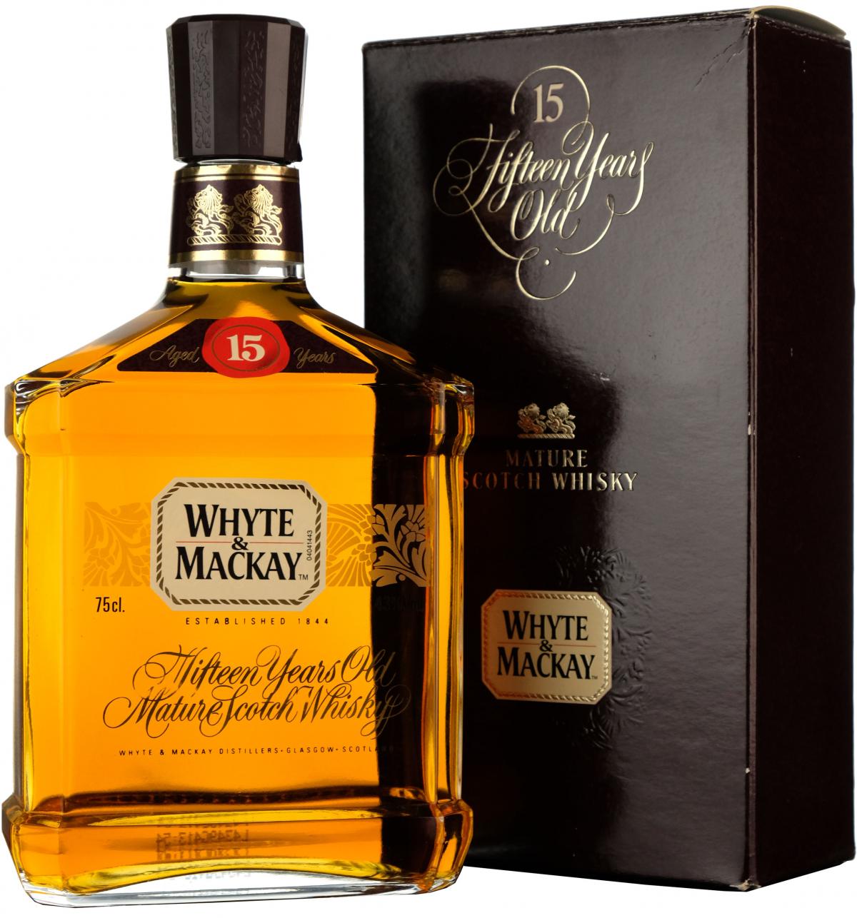 Whyte & Mackay 15 Year Old - Blended Whisky - Whisky-Online Shop