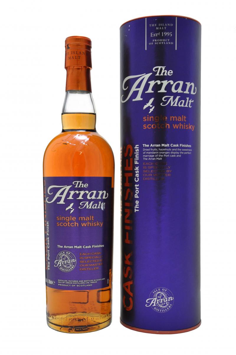 Arran Port Cask Finish - Single Malt Whisky - Arran Whiskey - Whisky ...