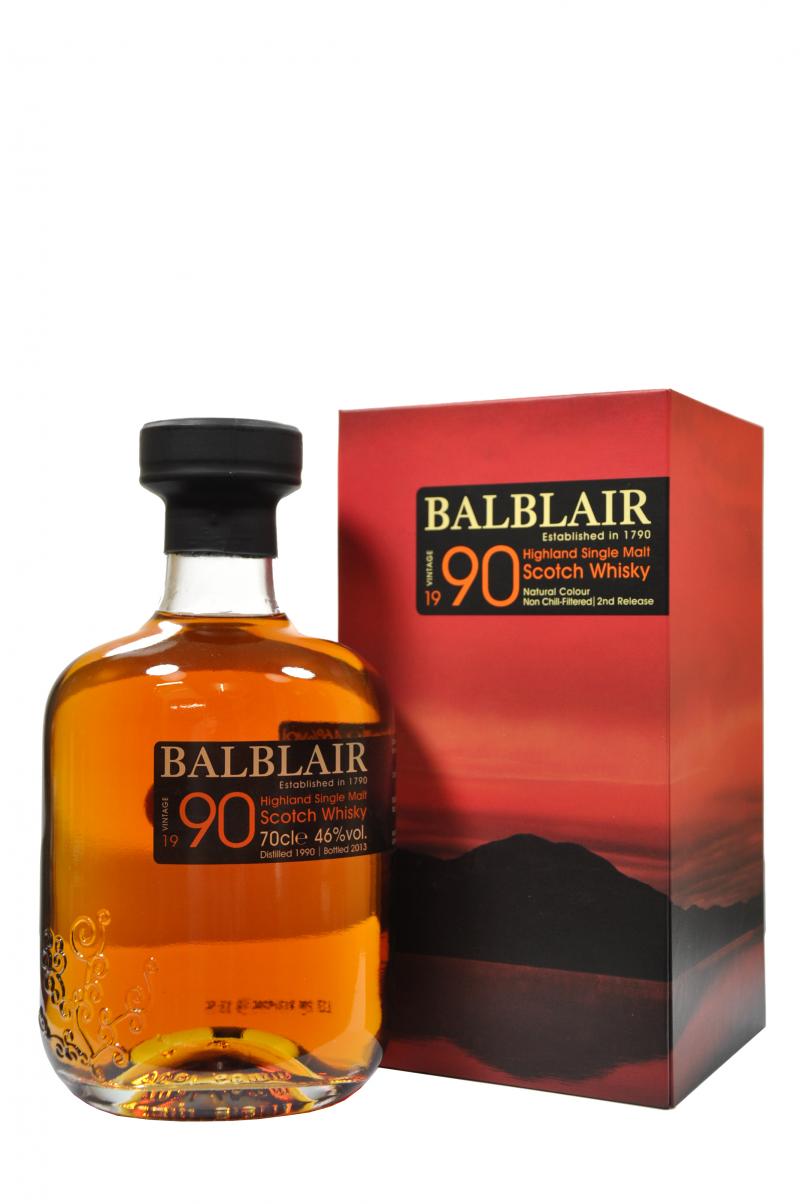 Balblair 1990-2013 - Second Release - Highland Malt Whisky - Balblair ...